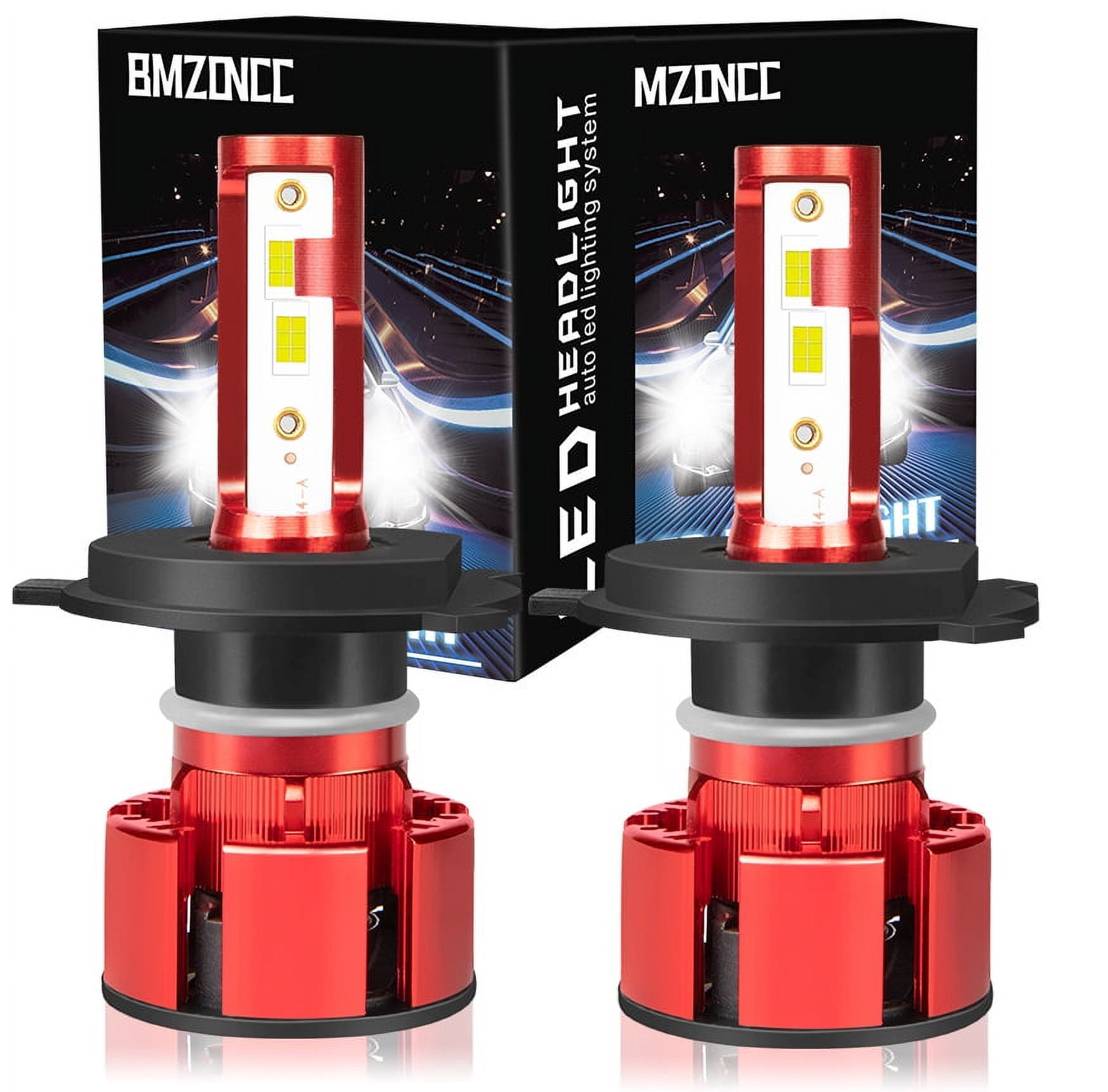 H4 LED Headlight Bulbs,Super Bright 9003 Headlights Bulb Conversion Kit ...