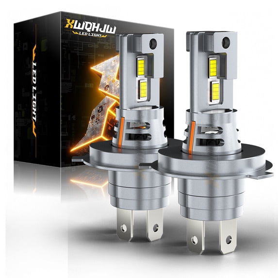 H4 LED Headlight Headlamp Bulbs Conversion Kit High&Low Beam 6000K ...