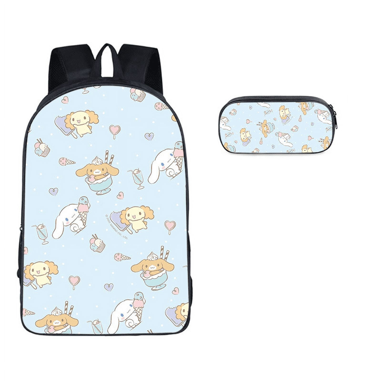 H40cm(16"in) Cinnamoroll Backpack three-piece set (backpack + meal bag ...