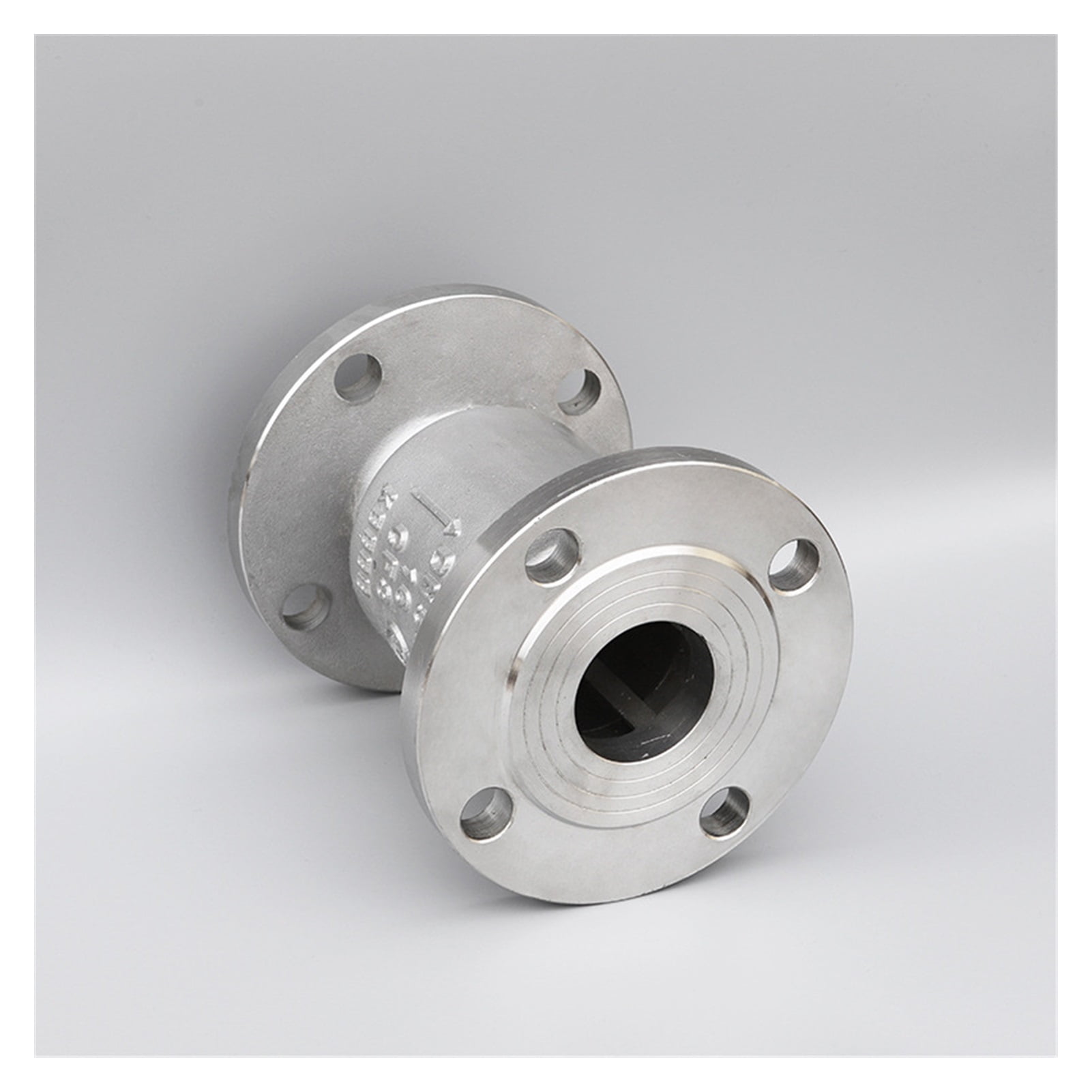H42W-16P Vertical Stainless Steel Check Valve 304 Flange One-way ...