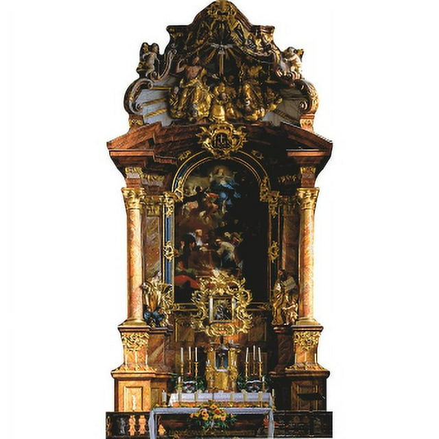 H48830 Historic Church Altar Austria Krems Piaristenkirche Cardboard ...