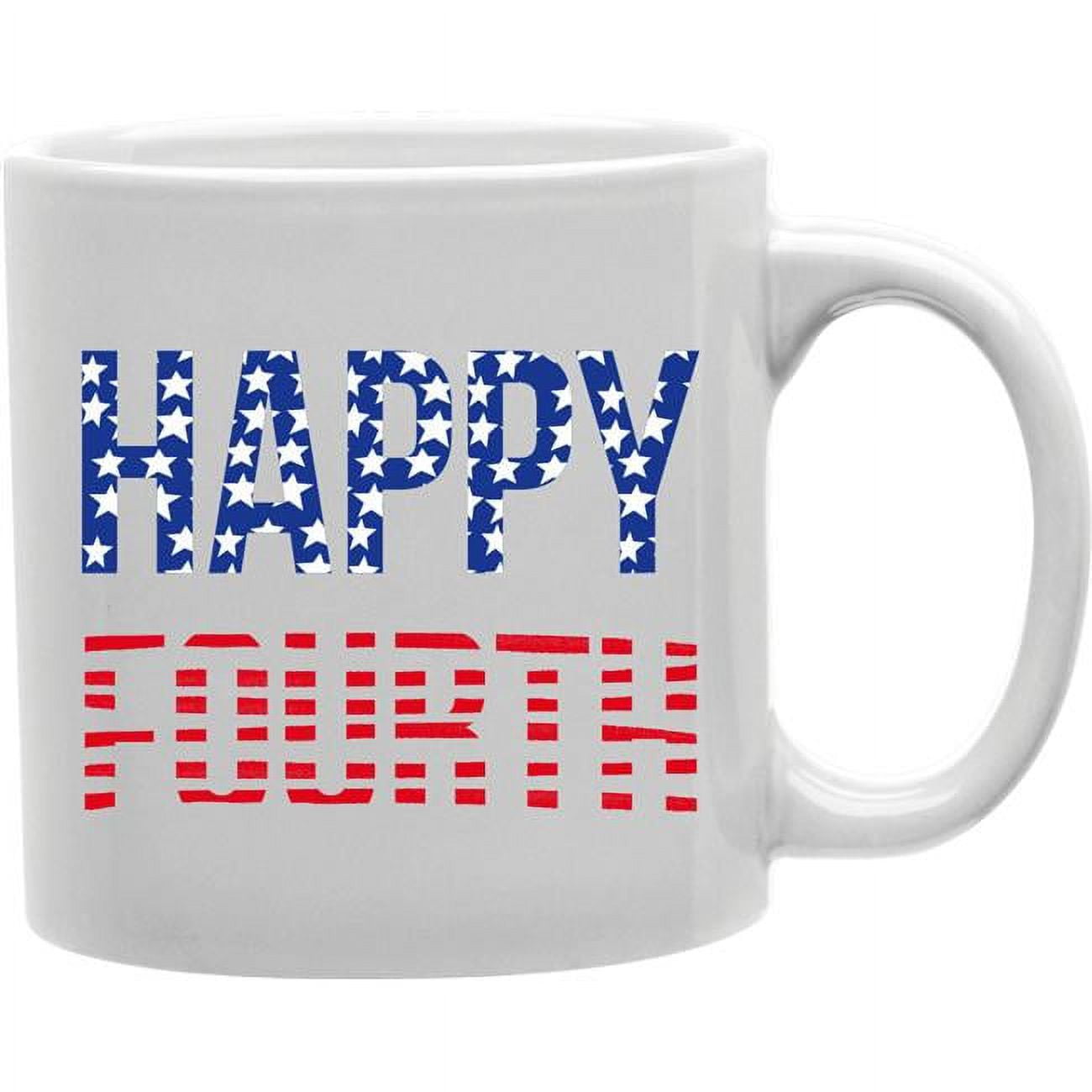 H4Th - Happy Fourth Mug - Walmart.com