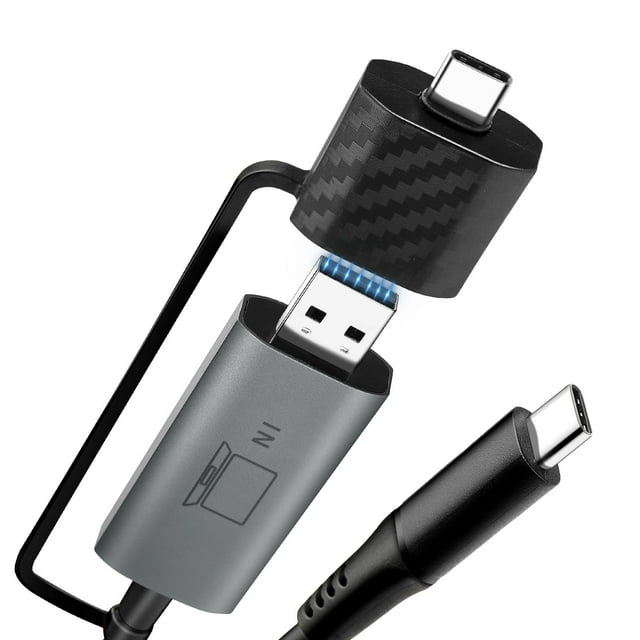 H5 High Definition Video Transmission Cable - USB Data to Video Signal ...
