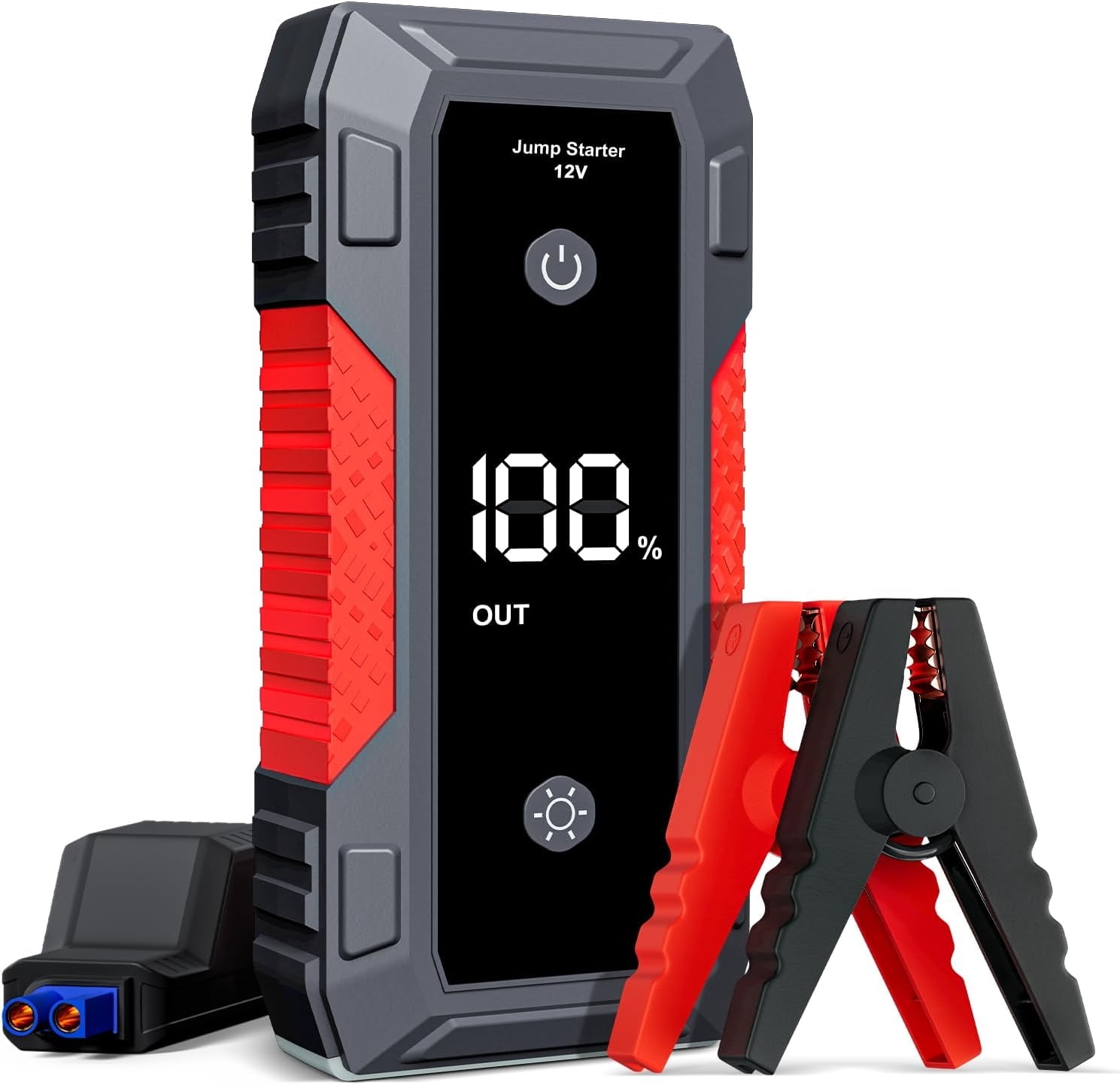 H50 Jump Starter - 5000A Jump Starter Battery Pack for Up to 10.0L Gas ...