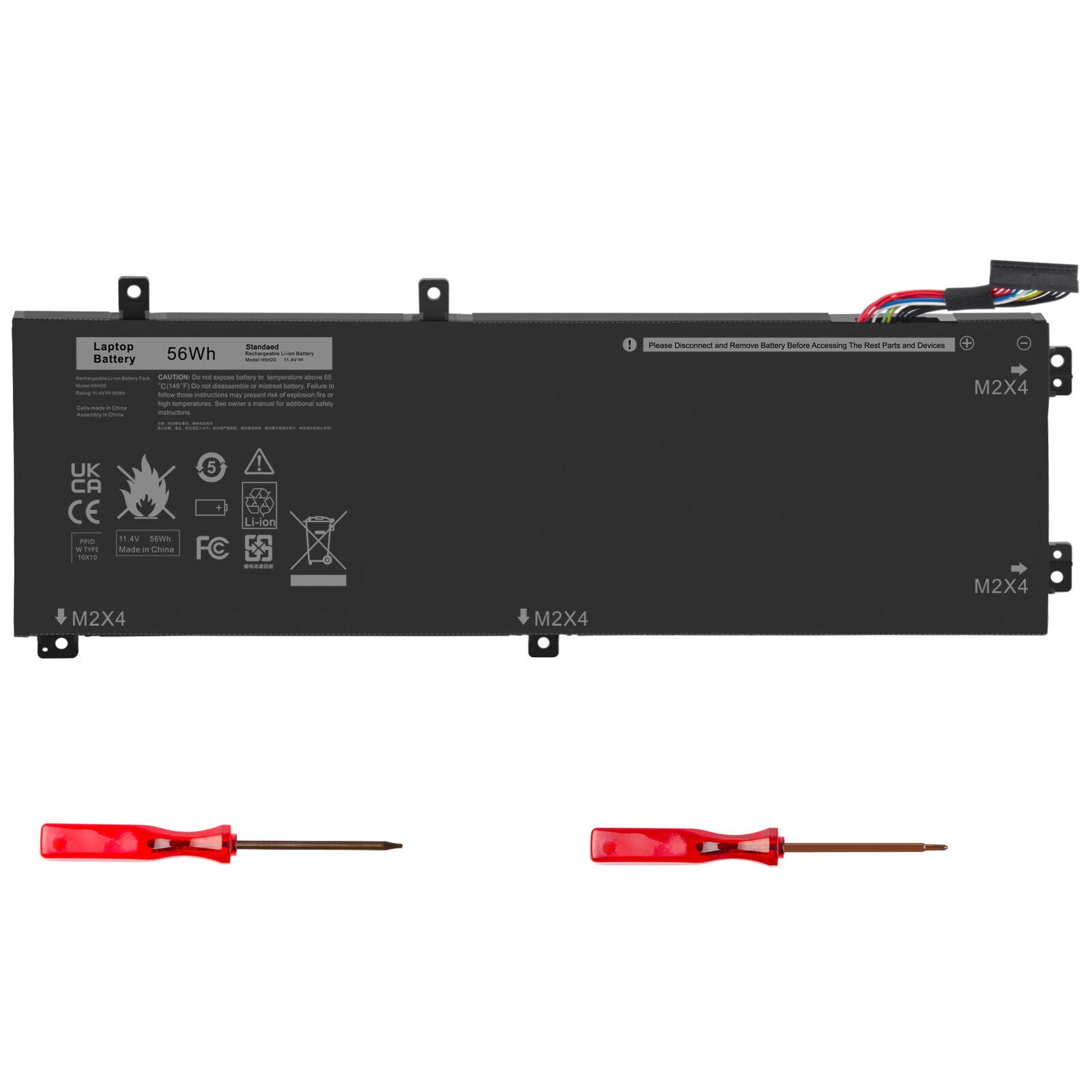 H5H20 RRCGW Battery For Dell Precision 5520,Precision M5520 - Walmart.com