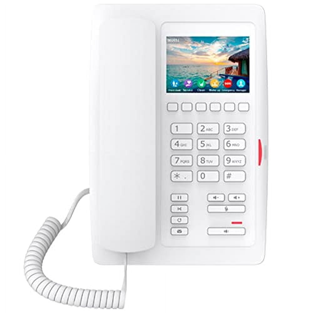 H5W Wi-Fi IP Phone 3.5 Color Screen with 2 SIP Lines Ideal to Hospital ...