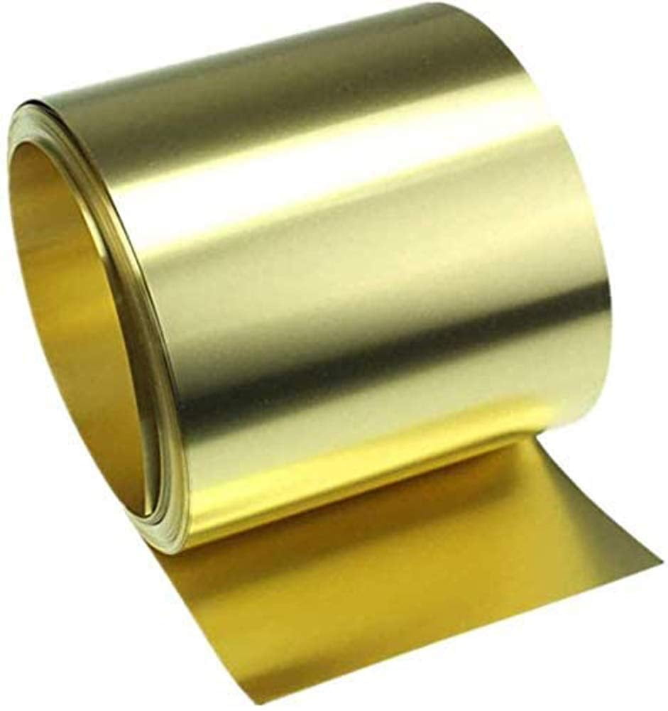 H62 Brass Strip, 0.5MMx50MM ,length About 2.5 Meters ,0.5kg,Brass Sheet ...