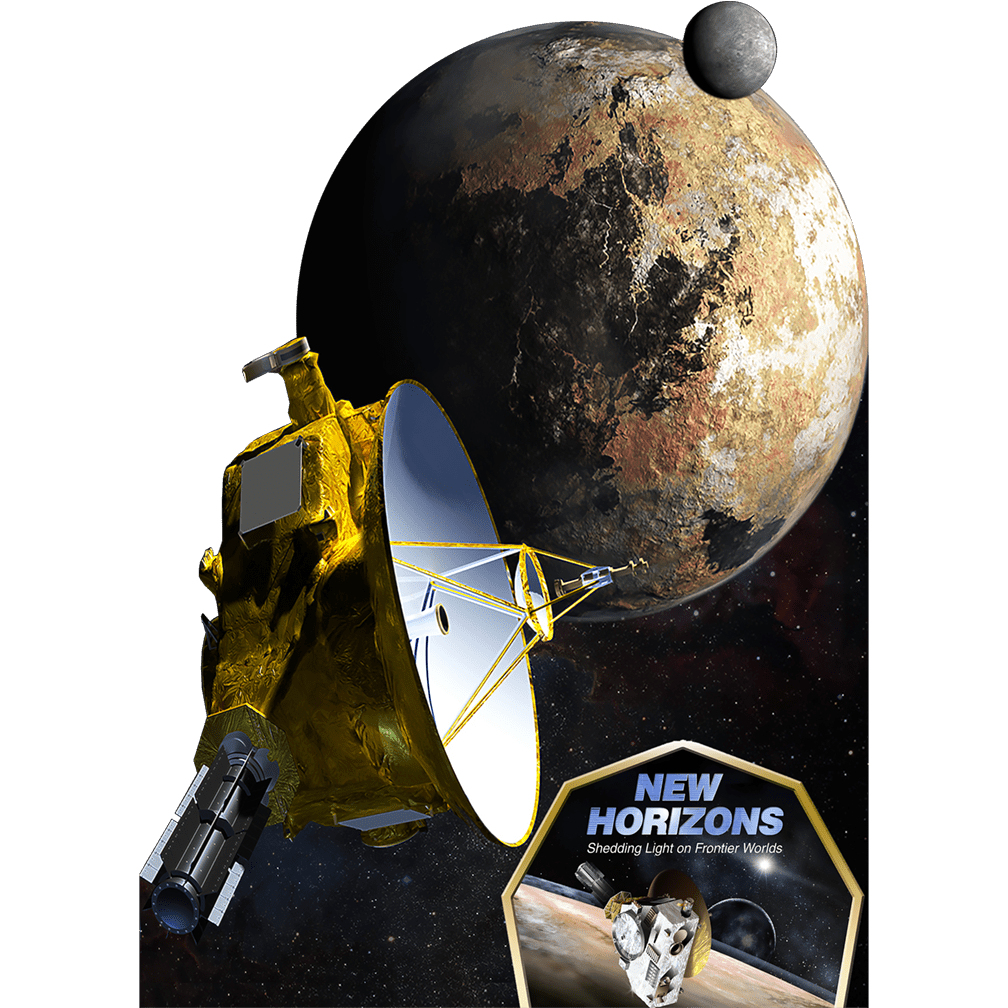 H69329 New Horizons Mission Pluto Flyby NASA Space Astr - Walmart.com