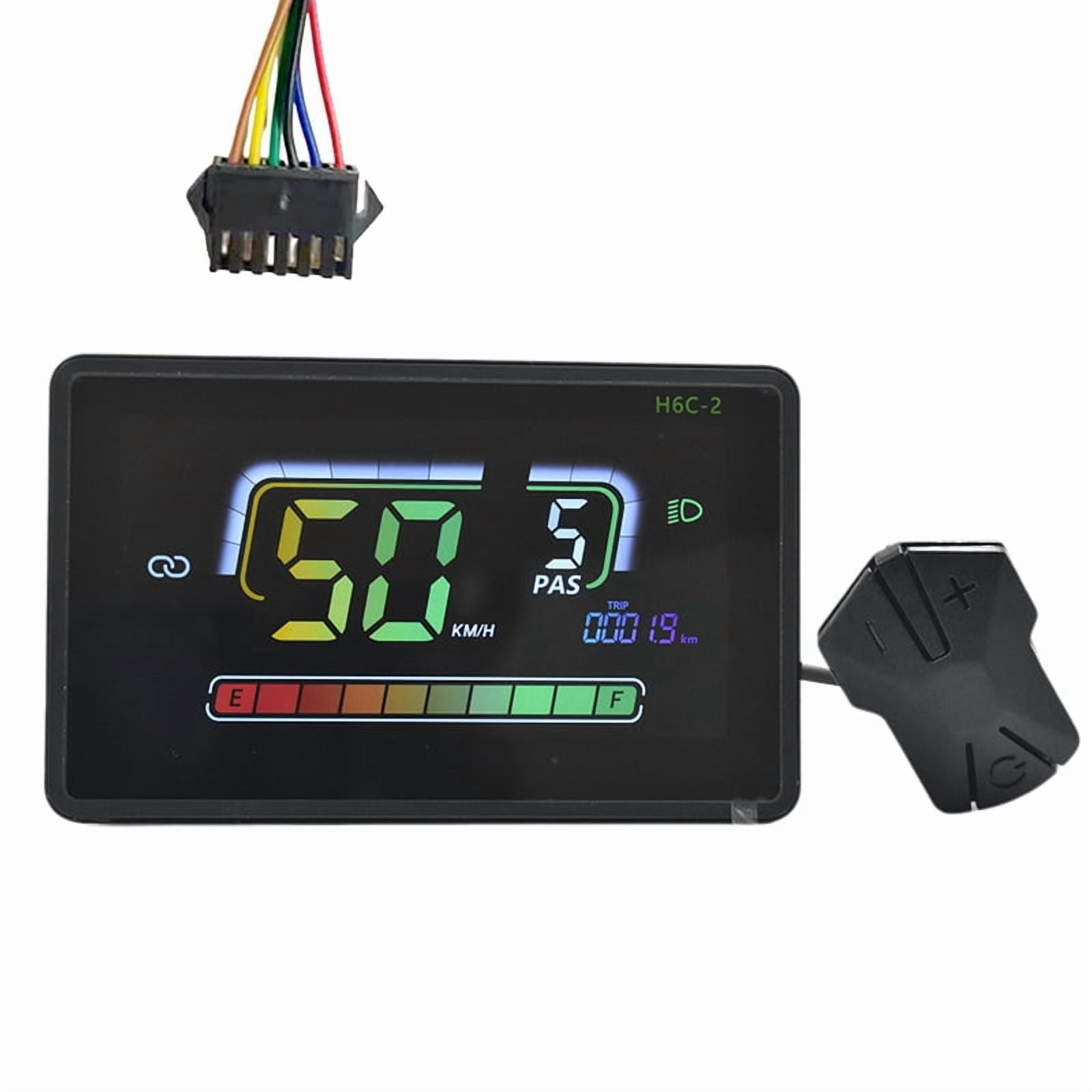 H6C-2 E-Bike Bluetooth Speedometer LCD Display Electric Scooter Meter ...