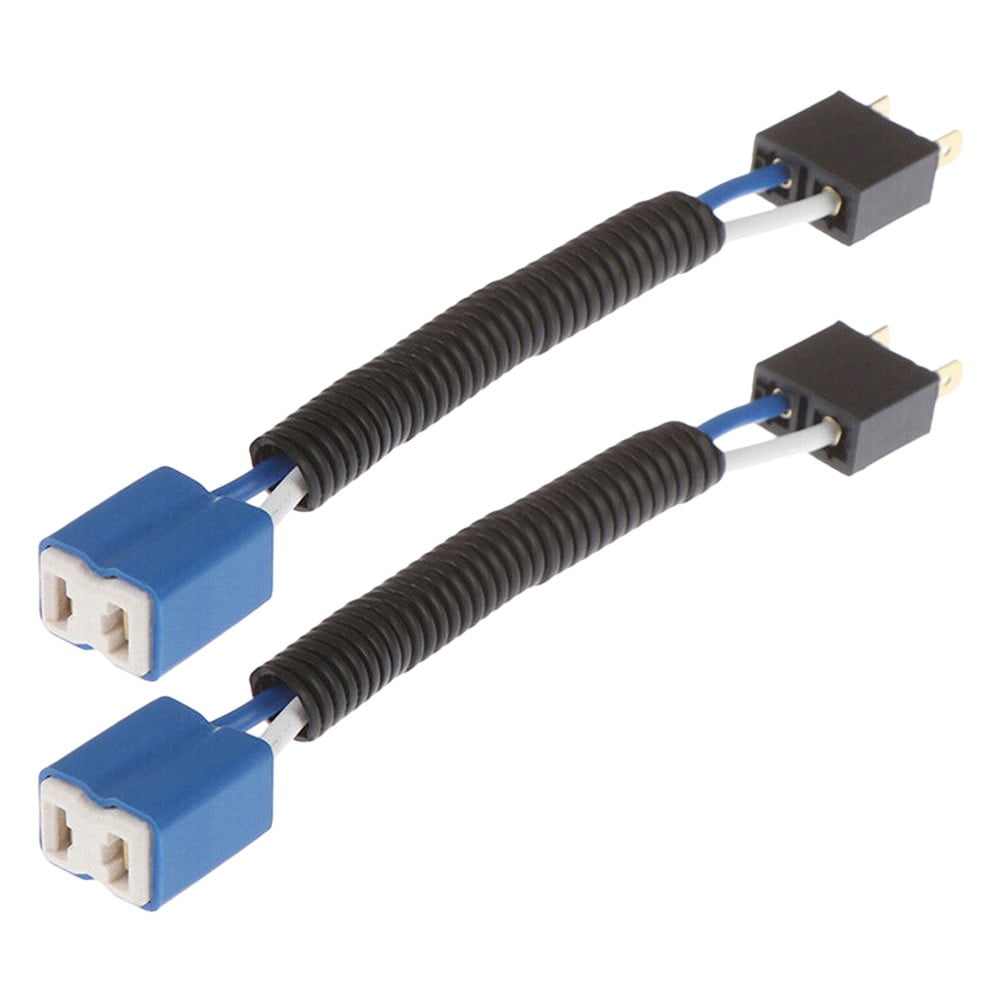 H7 2 Pin Headlight Replacement Connector Wire for Car - Walmart.com