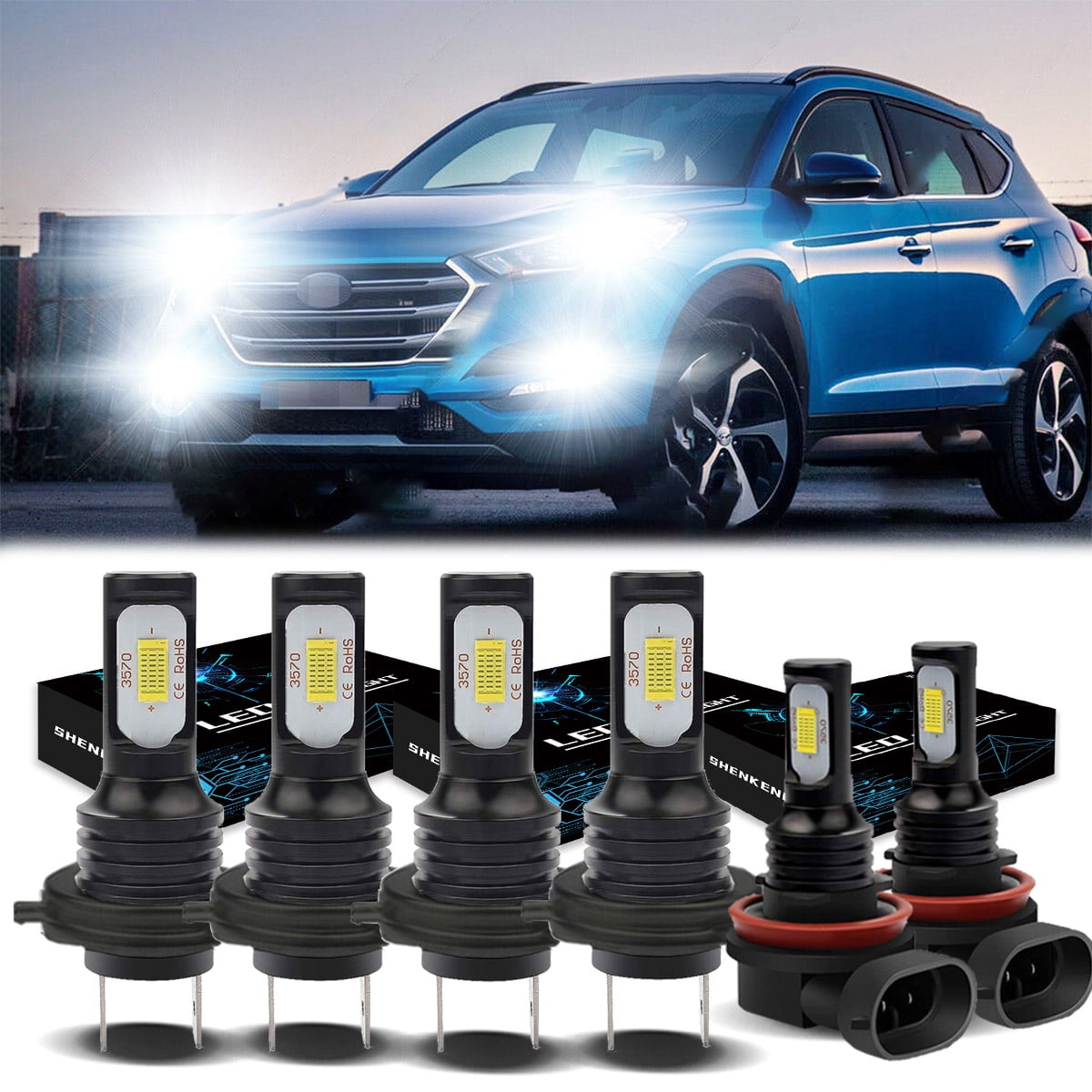 2018 Hyundai Tucson Headlight Bulb