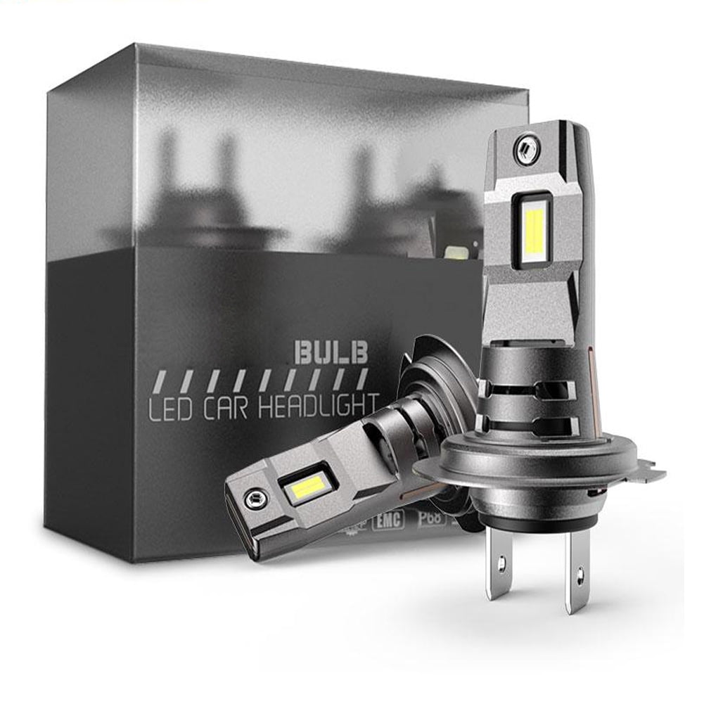 H7 LED Headlight Bulbs, 24000LM 600% Super Brighter H7 H18 LED Lights ...