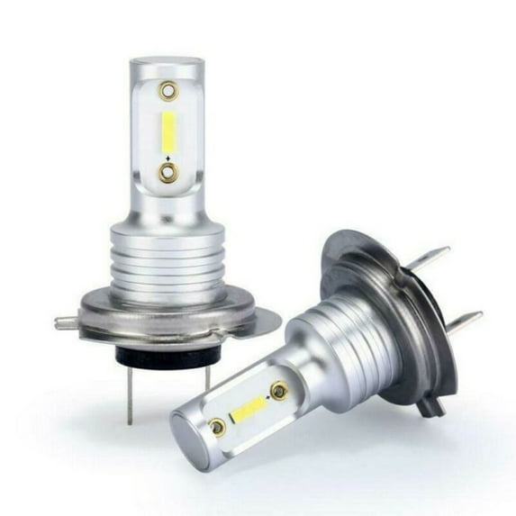 H7 LED Headlight Bulbs Conversion Kit Hi/Lo Beam 55W 8000LM 6000K Super ...