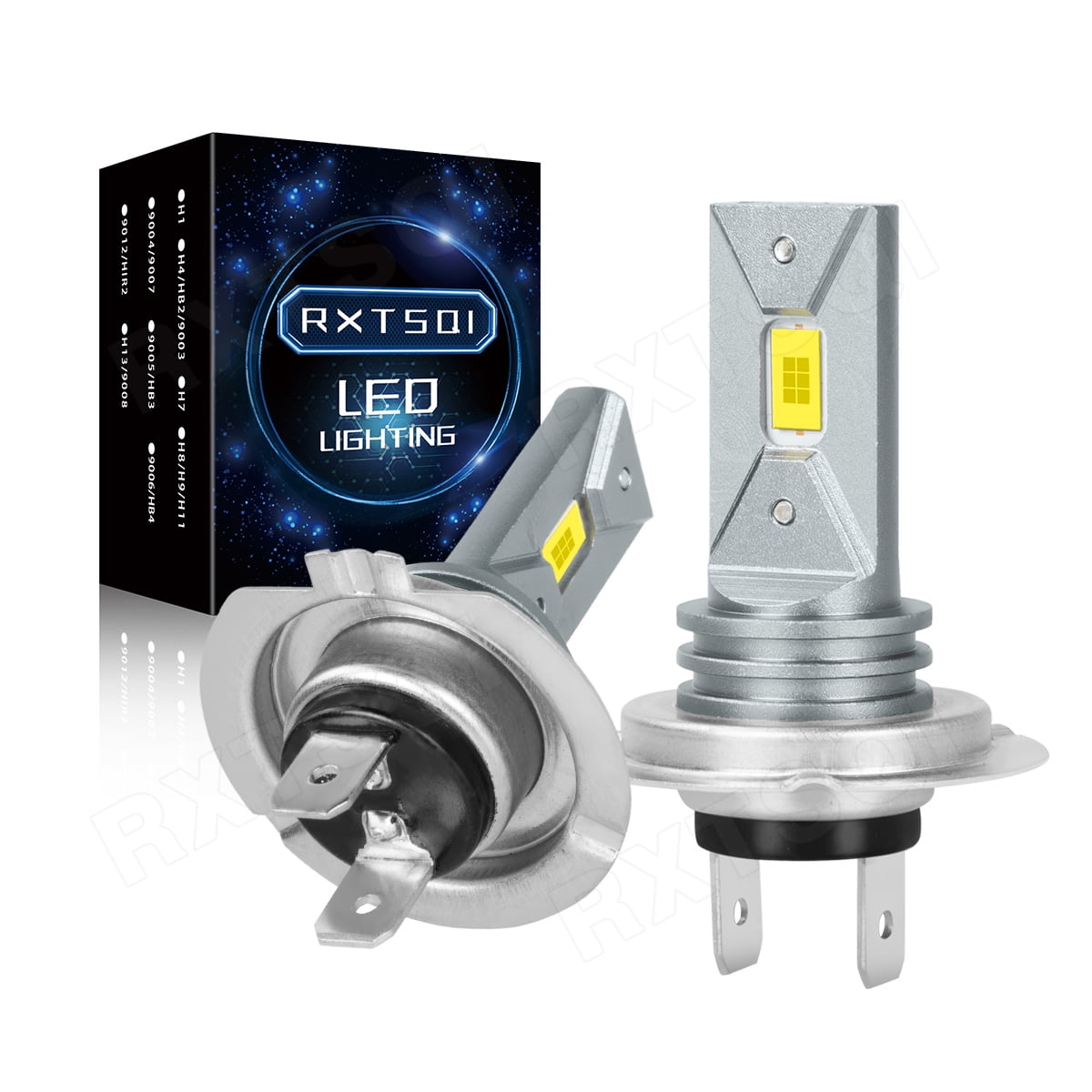 H7 LED Headlight Bulbs Upgraded H7 LED Fog Light 40W 8000LM 6000K 2 ...