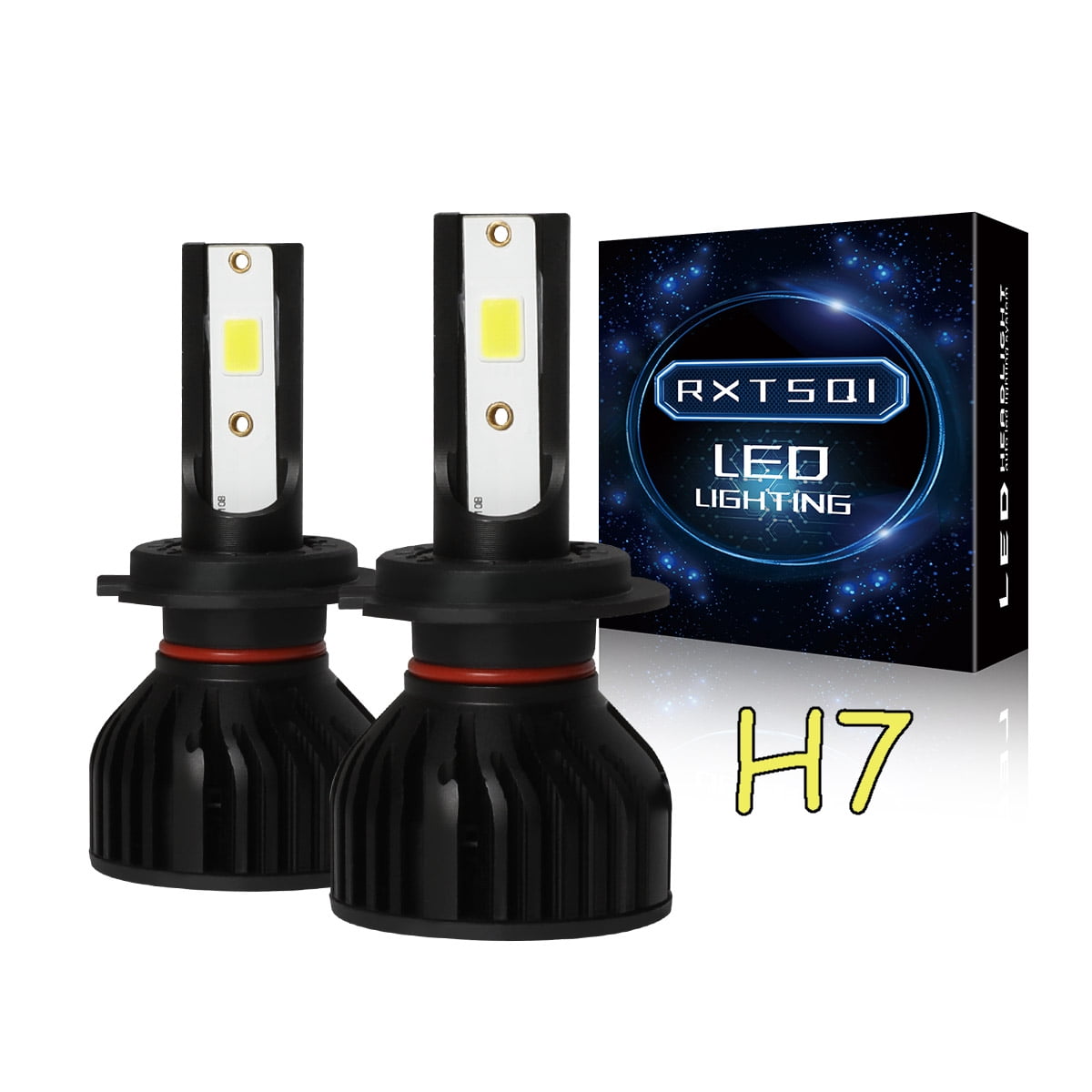 H7 LED Headlight High Beam Bulbs 2x For Chevy Caprice PPV Sedan 4-Door ...