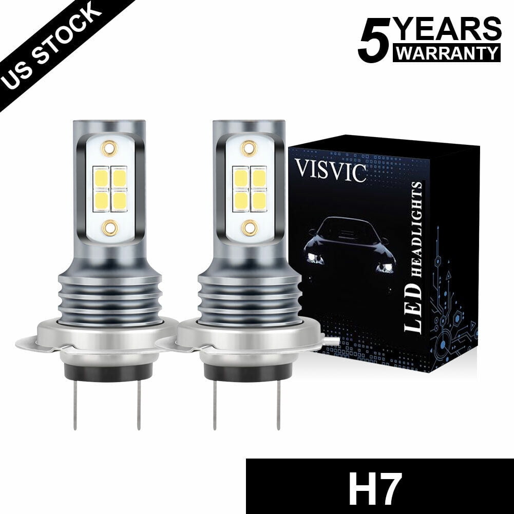 H7 LED Headlight Kits High Light Bulb 6000K Motorcycle For 2008-2012 ...