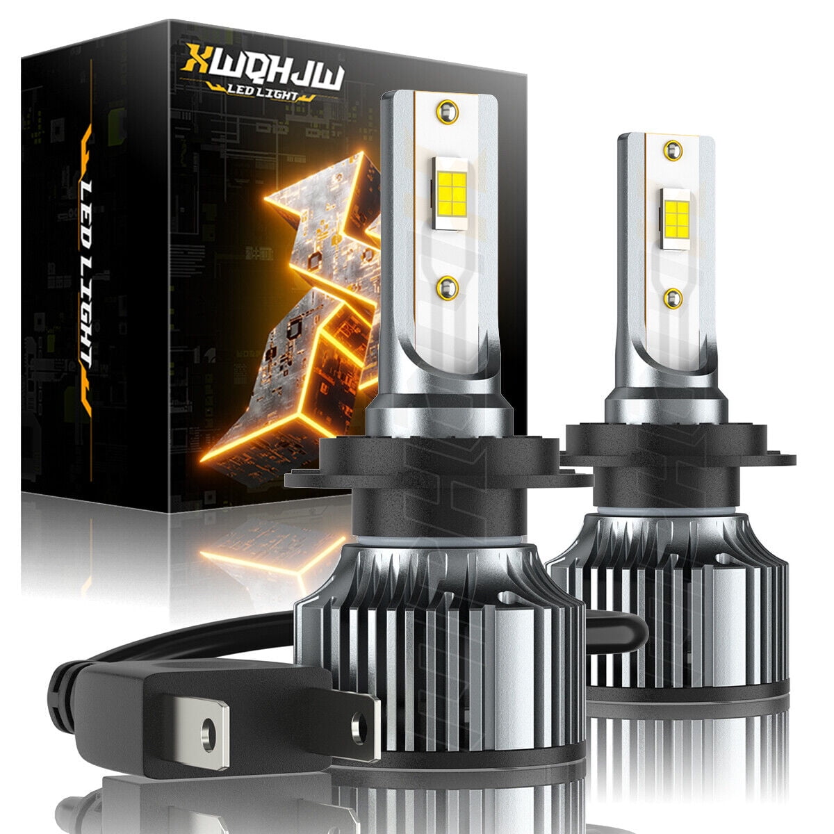 H7 LED Headlight Low Beam Bulbs 2x For Freightliner Sprinter 2500 3500 ...