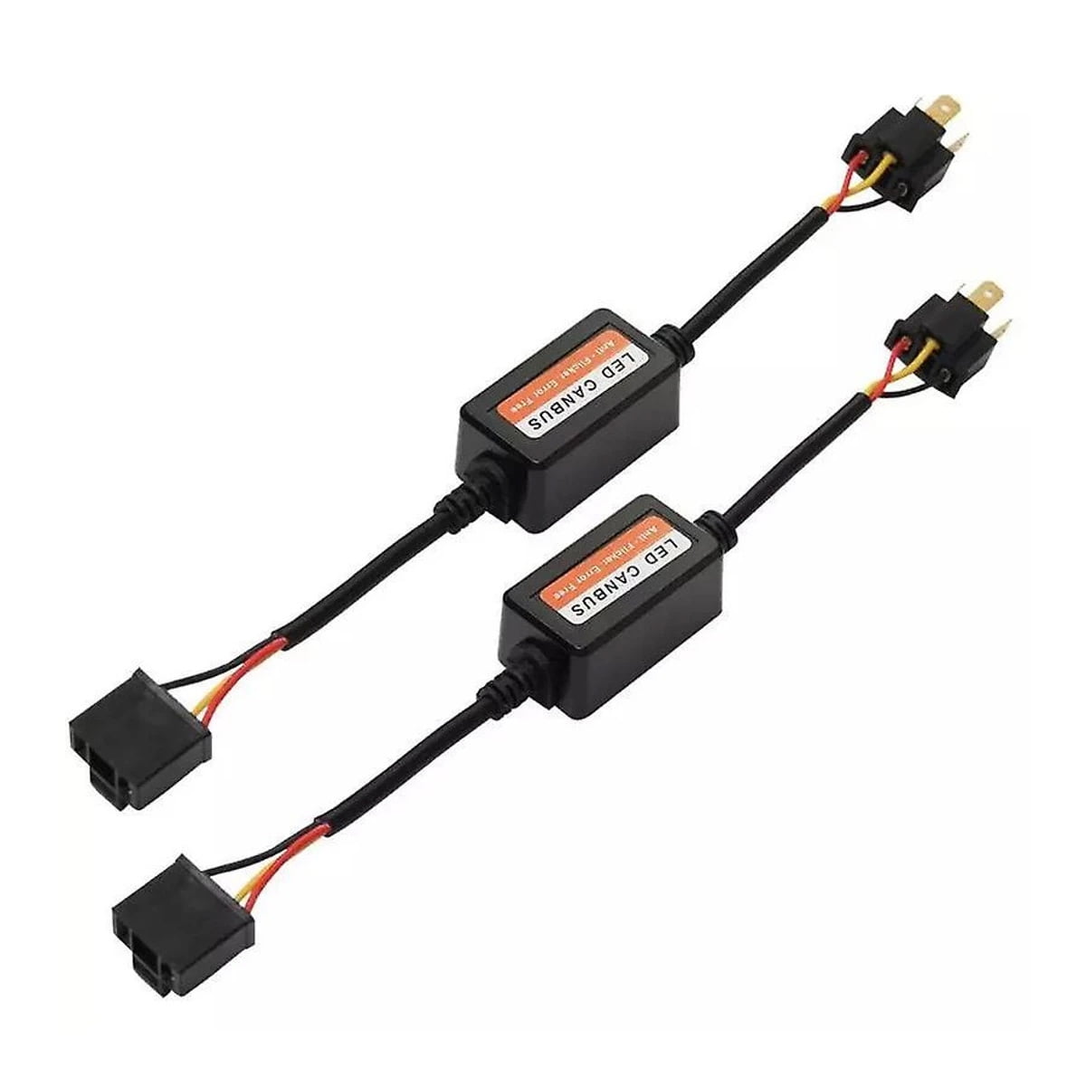 H7 Led Anti Flicker Harness, Canbus Error Free Decoders, Plug And Play ...