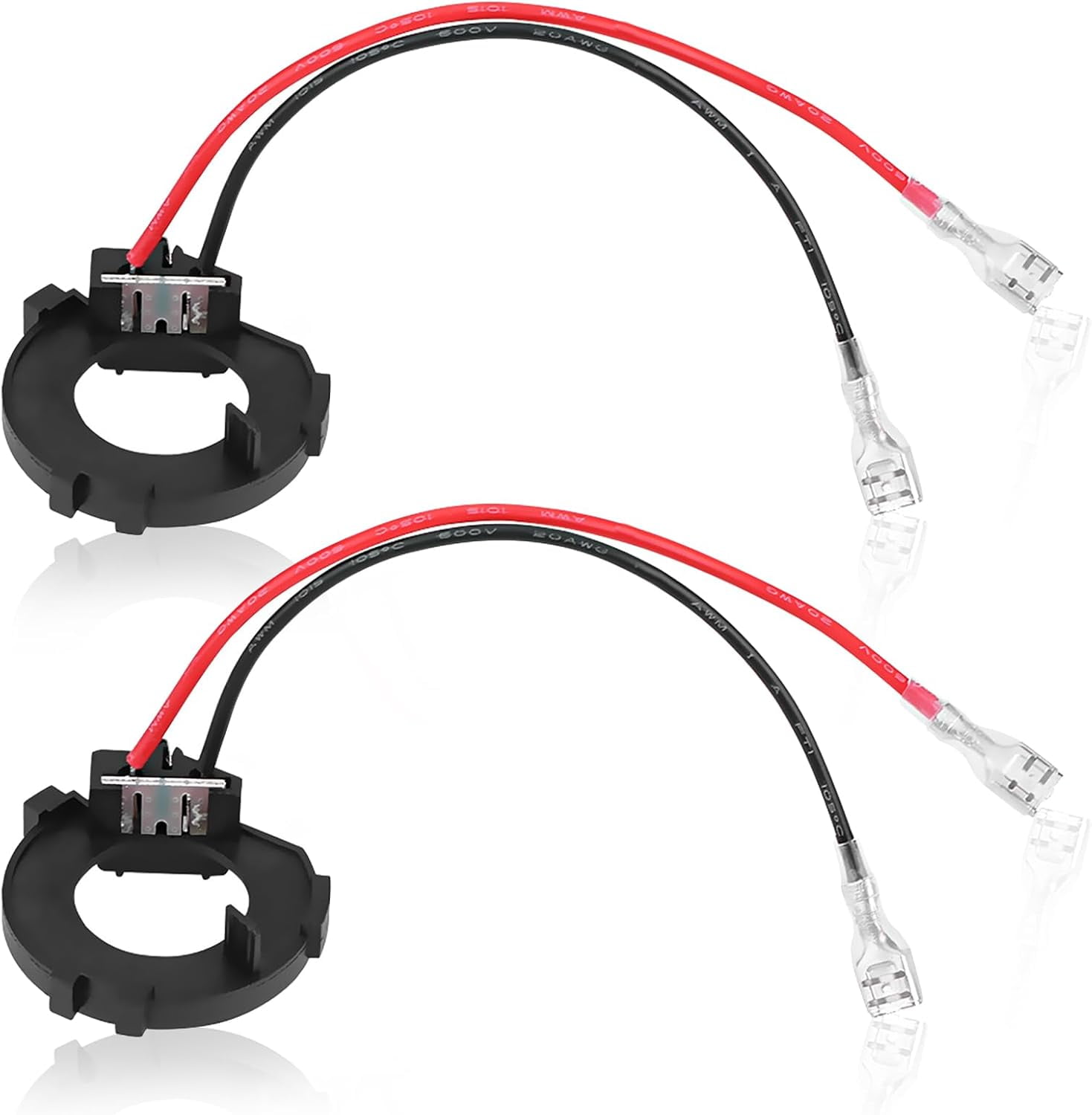 H7 Retainer Adapter, 2Pcs Anticorrosion LED Retainer H7 Headlight ...