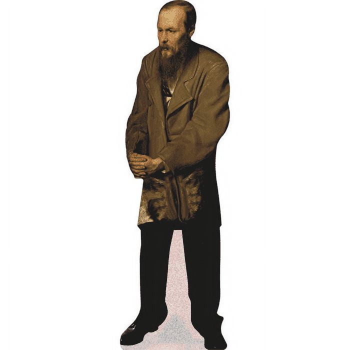 H79523 Fyodor Dostoevsky Crime and Punishment Author Cardboard Cutout ...