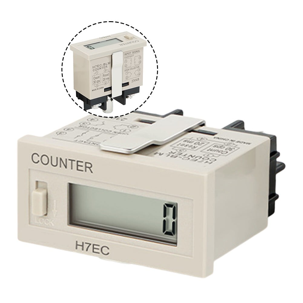 H7Ec-Blm 6 Digit Counter Electronic Punch Counter Electronic ...