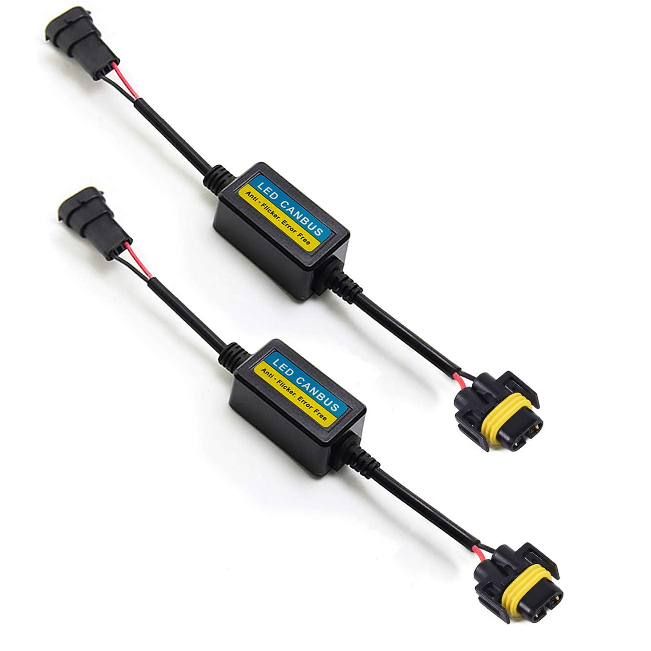 H8/H9/H11 LED Anti Flicker YPF5 Capacitor Error Code Computer Warning ...