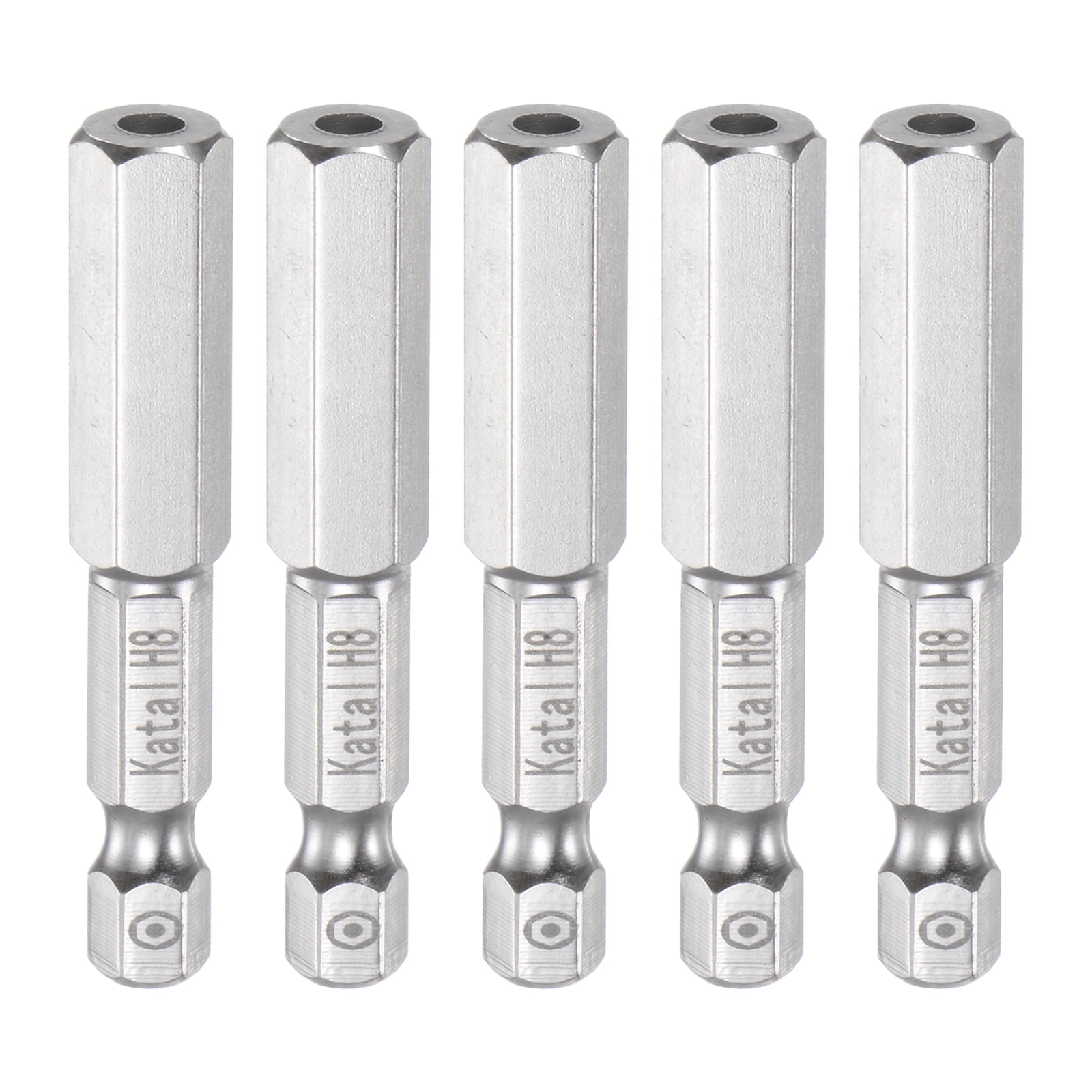 H8 Magnetic Hex Screwdriver Bit 1/4" Hex Shank 2" Length Screw Driver ...
