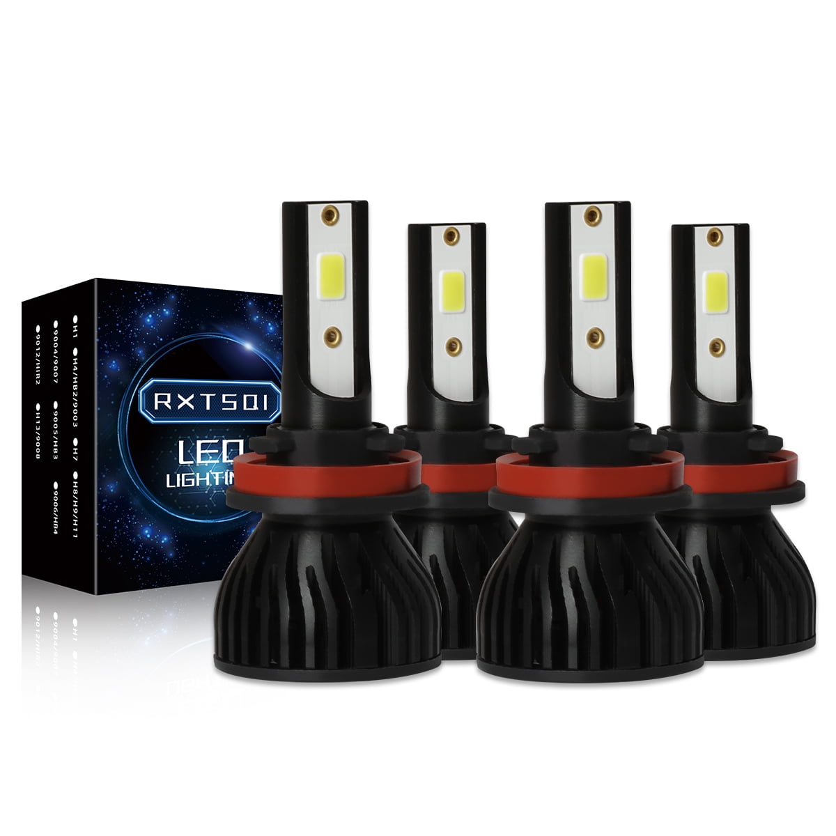 H9 High Beam & H11 Low Beam LED Headlight Bulbs Combo Kit for Lexus ...
