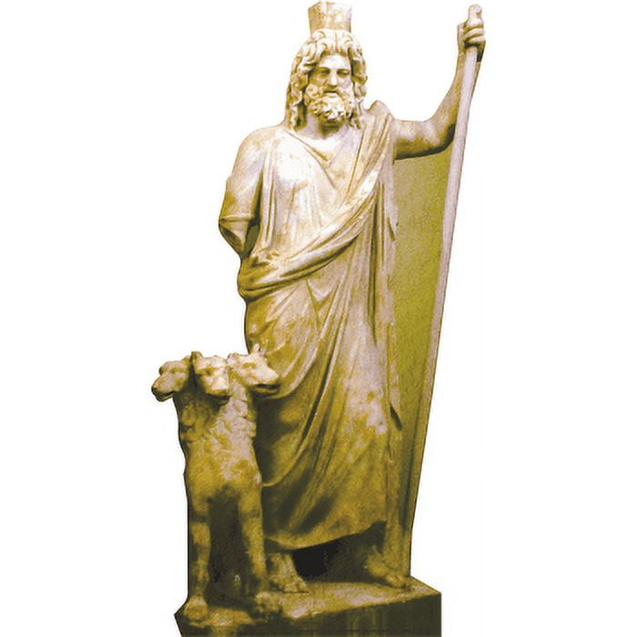 H99408 Hades and Cerberus Statue Greek Mythology Cardboard Cutout ...