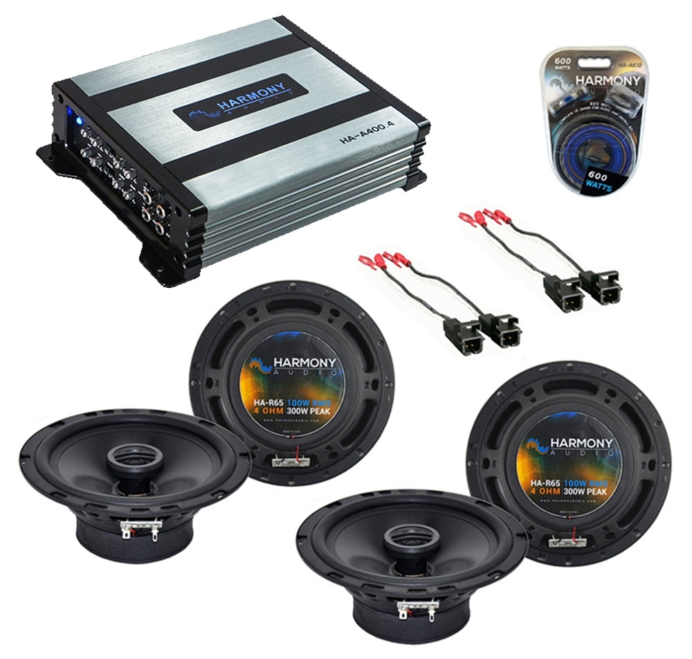 HA-65 Chevy Camaro 93-02 6.5" 300W , 800W Speaker Sub Amp & 10 Gauge ...