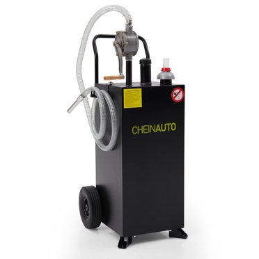 Arksen 30 Gallon Portable Fuel Transfer Gas Can Caddy Storage Gasoline ...