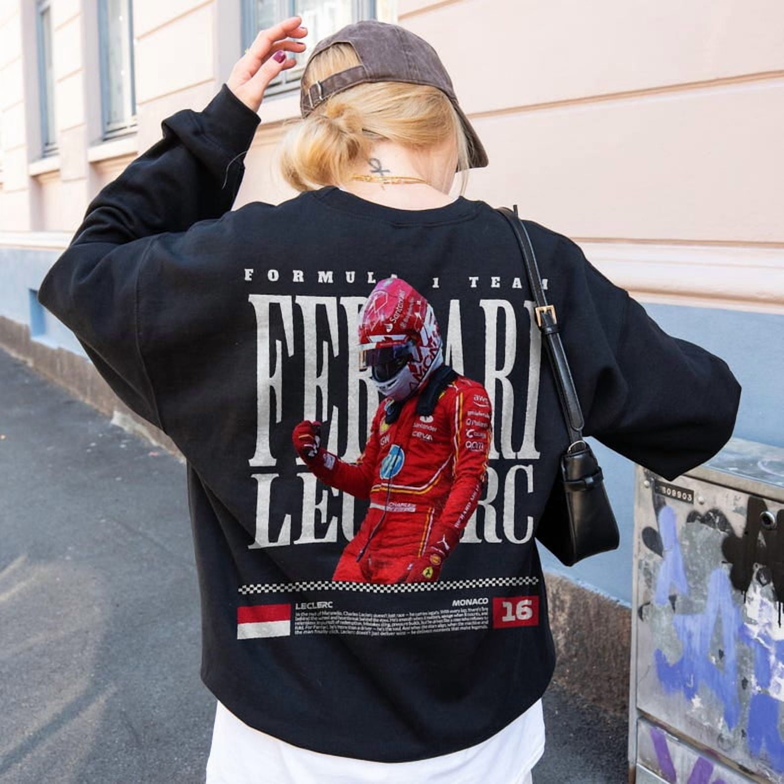 HA Sweatshirts Racing Driver Celebration Graphic Crewneck Motorsports ...