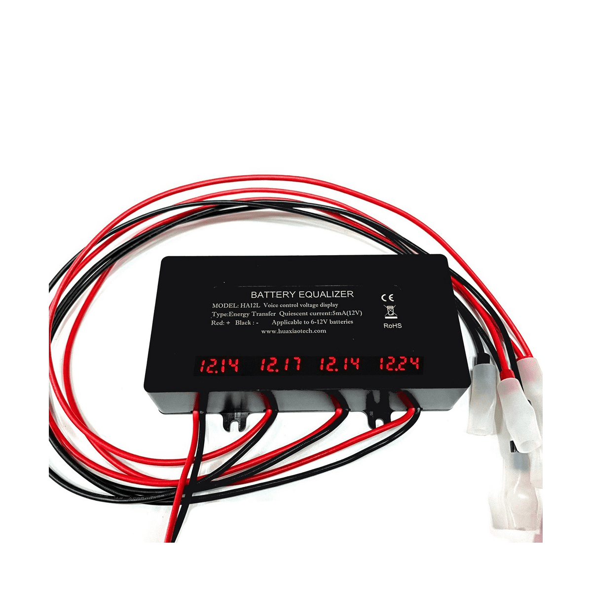 HA12L LED Display Battery Balancer for 4 x 12V Battery Balancer 4S ...