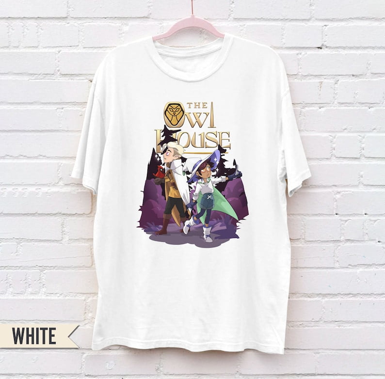 HA31075-LUXURY UNISEX T-SHIRT, Luz and Hunter The Owl House Shirt ...