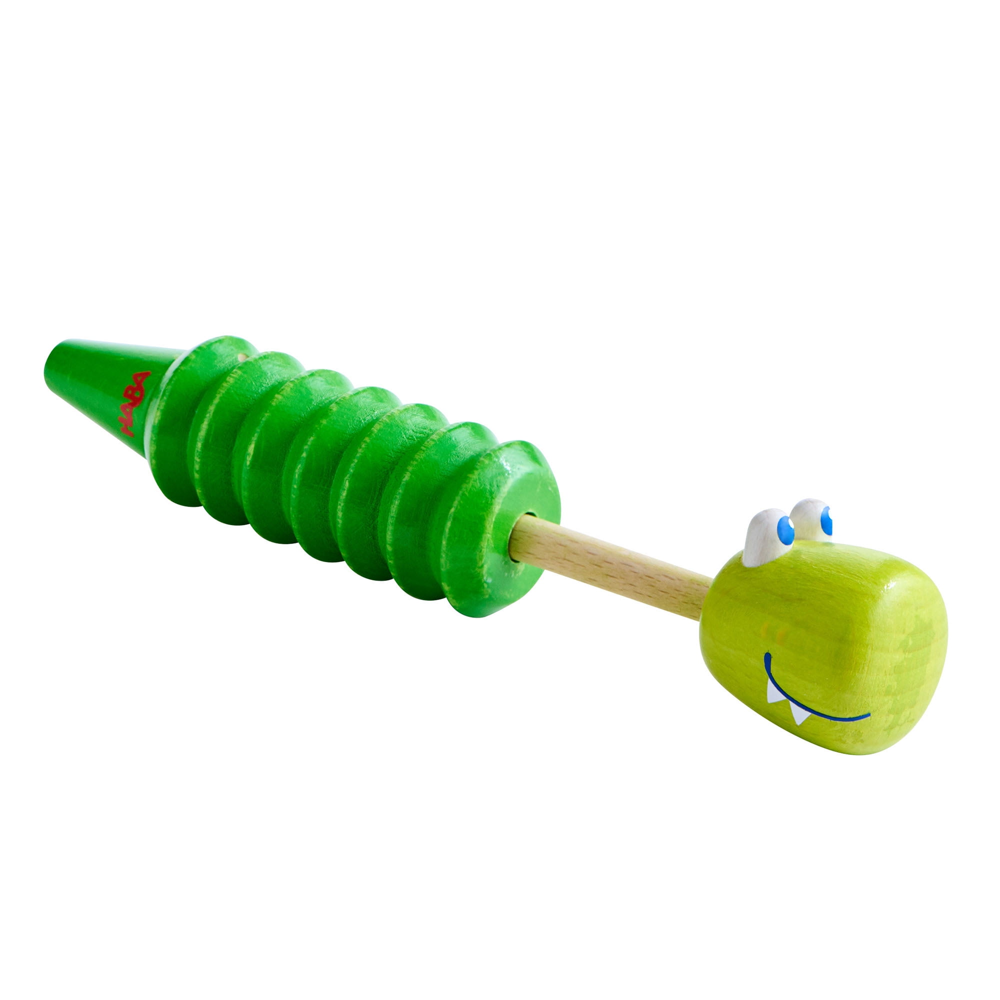 HABA Crocodile Kazoo - Silly Sounding Wooden Kids Musical Instruments ...