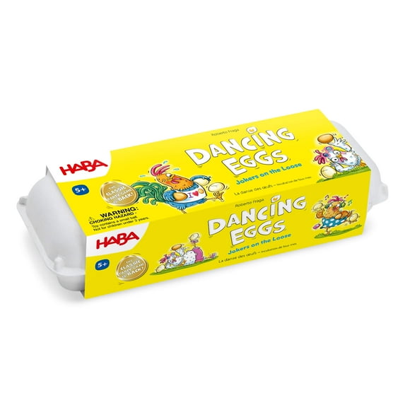 HABA Dancing Eggs: Active Kids Game for Ages 5+, Award-Winning Fast-Paced Party Games for Adults ...