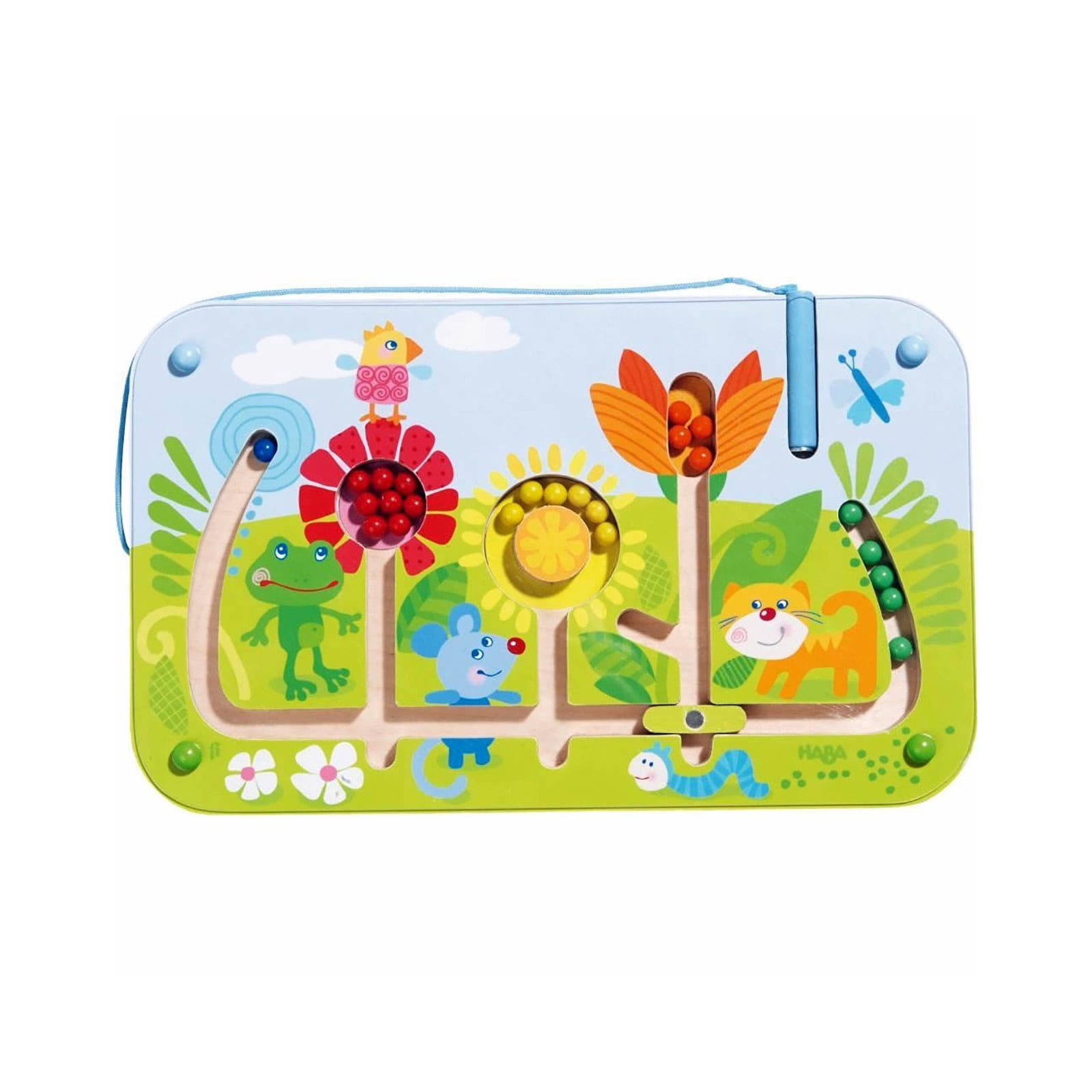 HABA Flower Maze Magnetic Game Activity- STEM Approved - Walmart.com