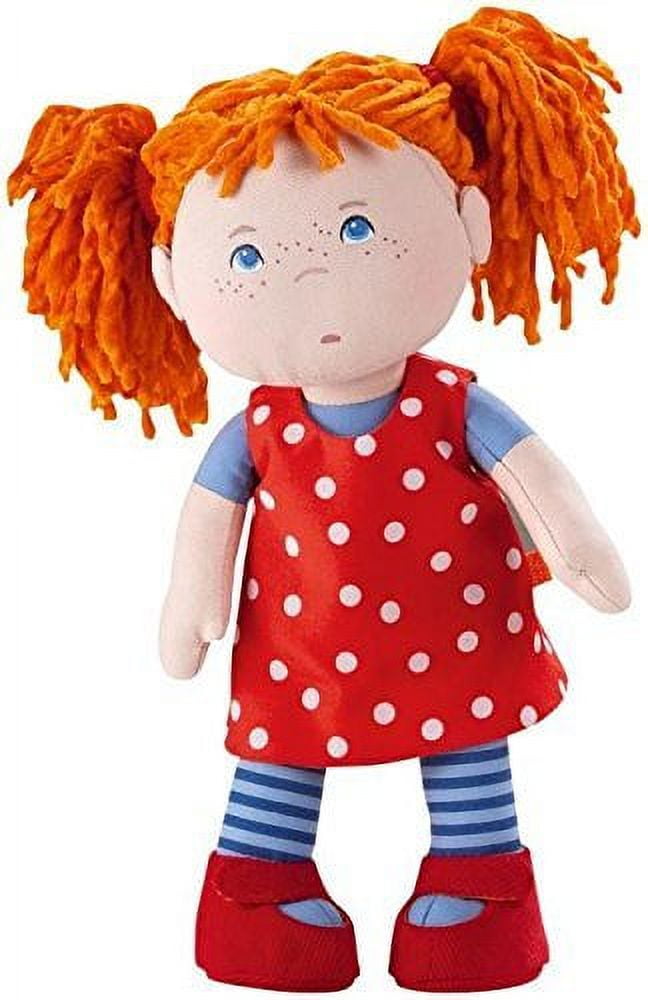 HABA Little Scamp Mette 12" Soft Doll with Red Hair and Blue Eyes ...