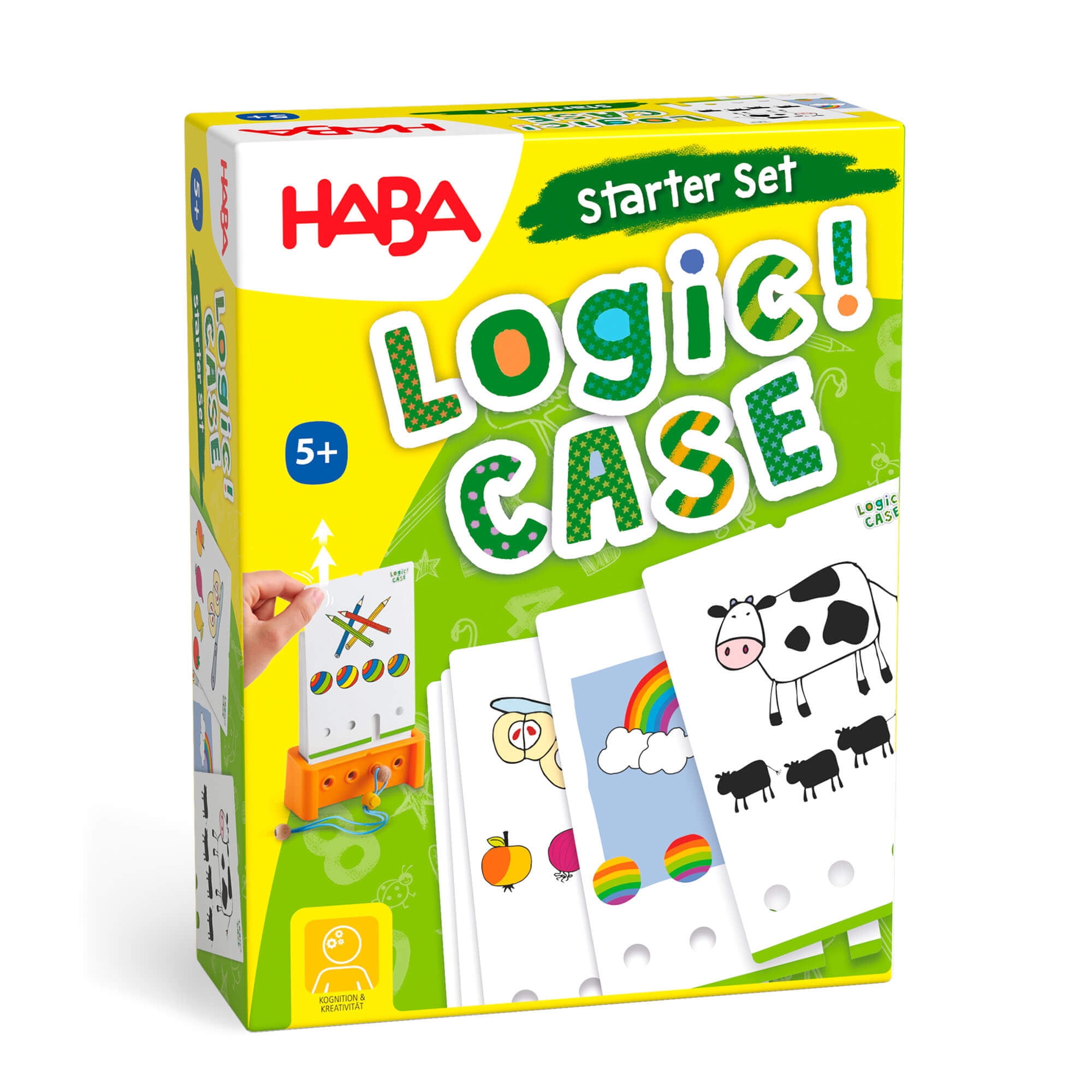 HABA Logic! CASE Brain Games for Kids Starter Set 5+, Brain Teaser ...
