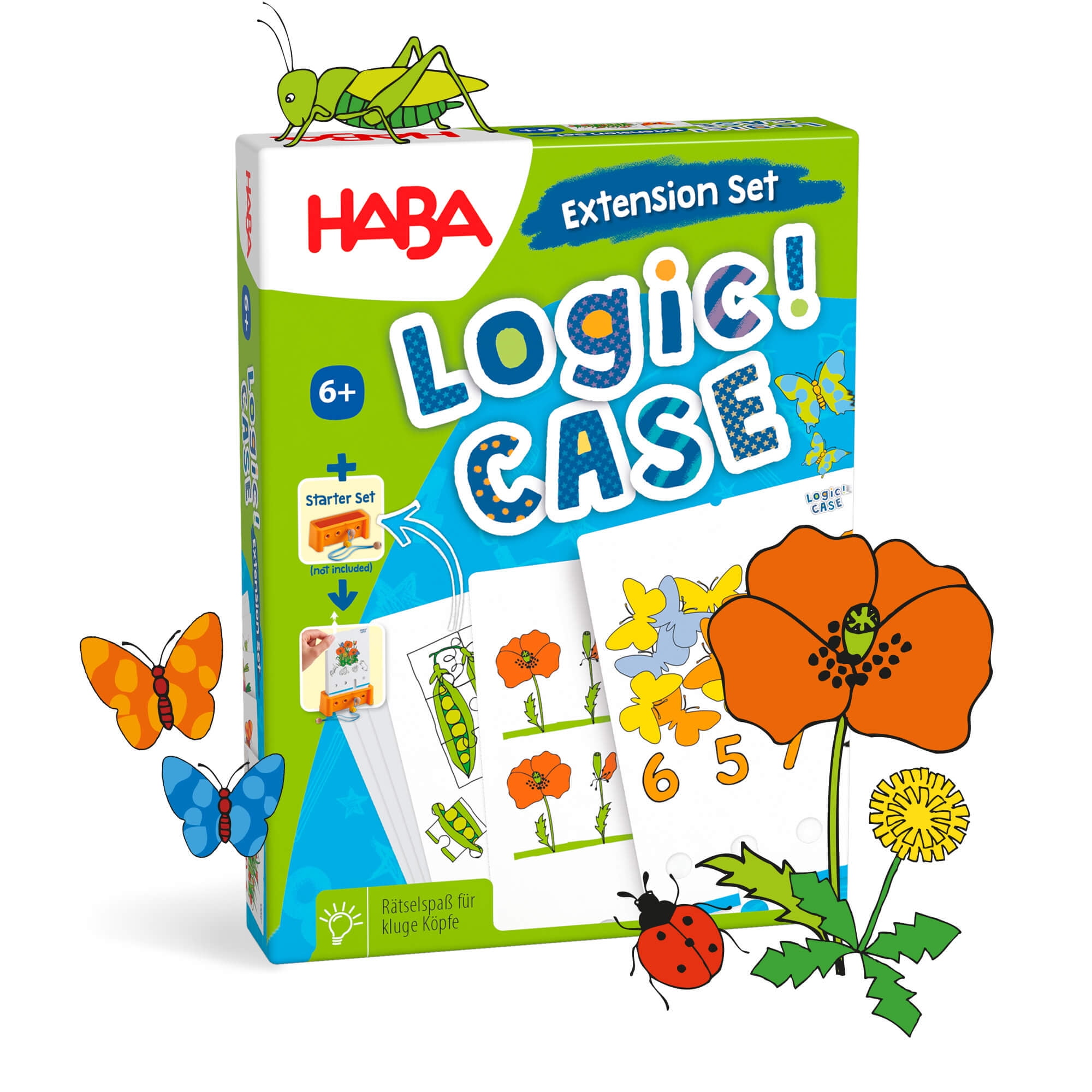 HABA Logic Case Extension Set: Nature - Card Games & Brain Teaser ...