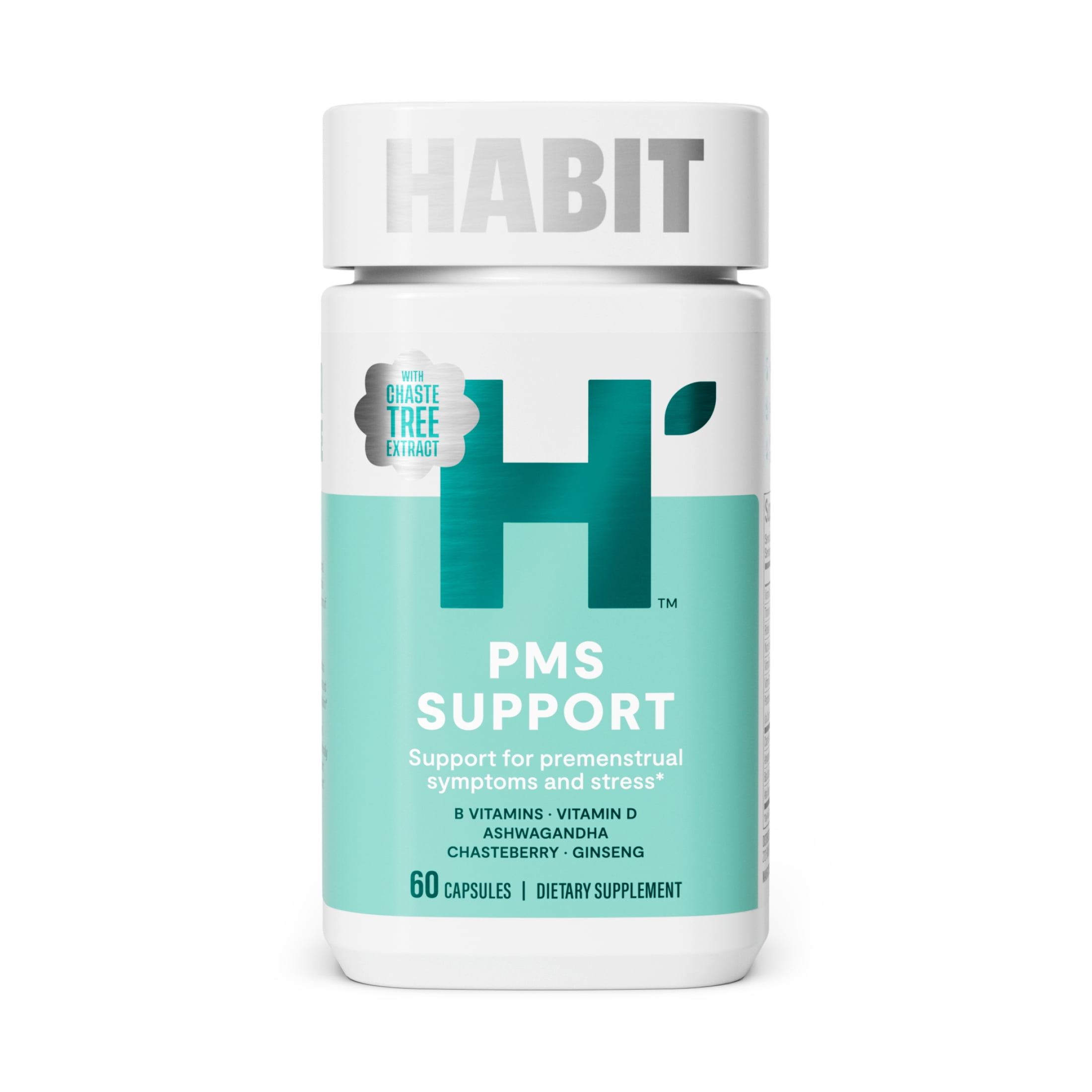 HABIT PMS Support Supplement, Supports Hormonal Balance, Chasteberry ...
