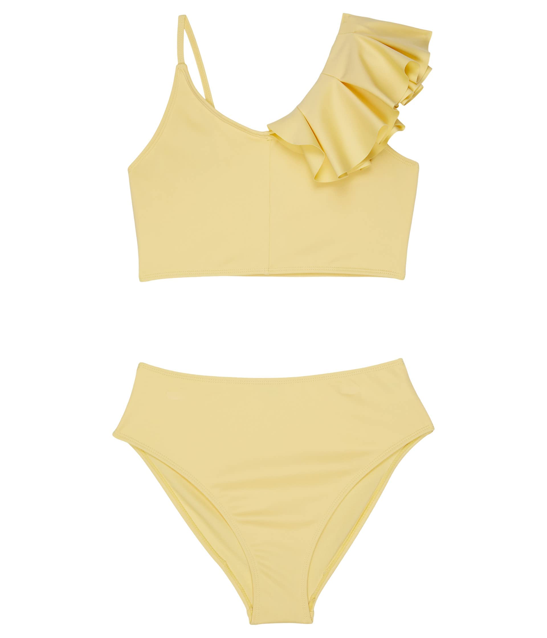 HABITUAL girl Girl's Palm Springs Two-Piece Ruffle Set (Big Kids) Light ...
