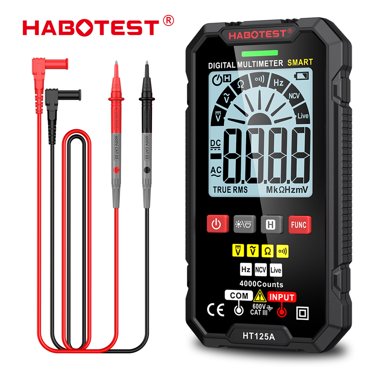 EverStart Professional Automotive 300 Volt Digital LCD Multimeter ...