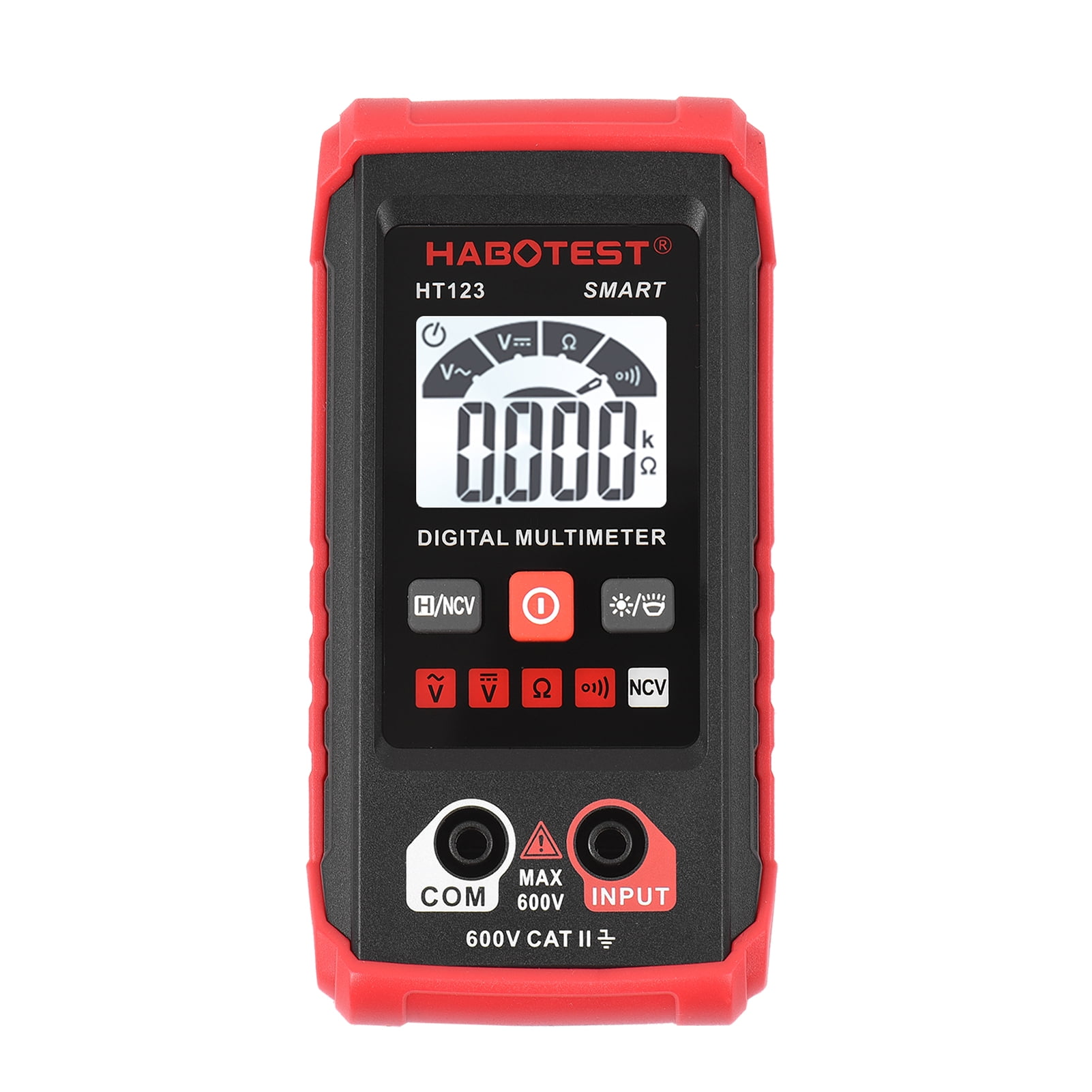 HABOTEST HT123 Auto Digital Multimeter - 2,000 Counts True RMS ...