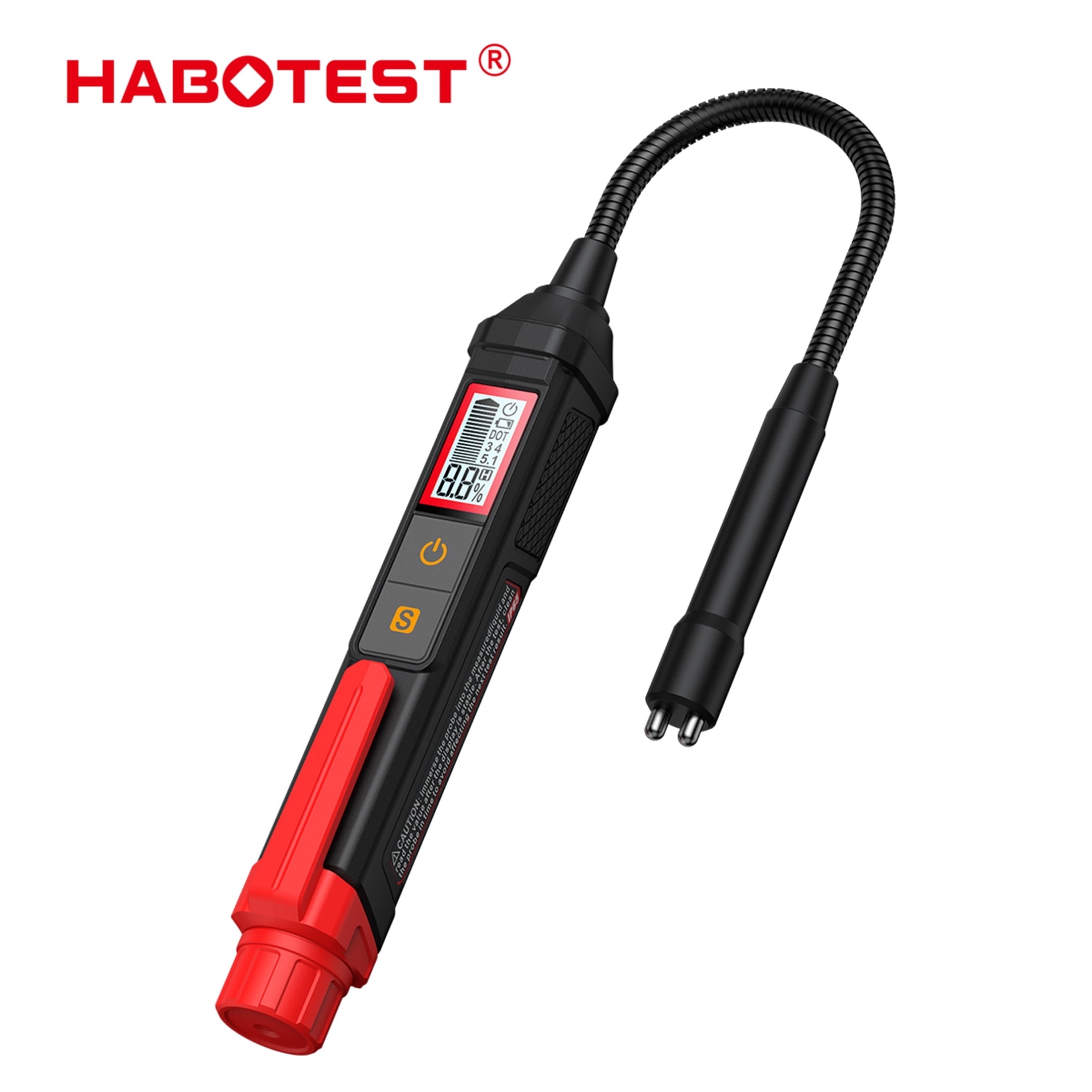 HABOTEST HT663L Brake Fluid Liquid Tester, Automotive Brake Fluid ...