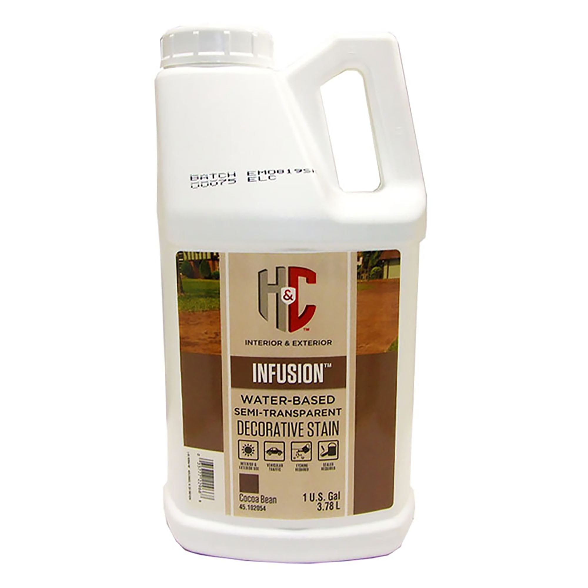 HAC Infusion Cocoa Bean Decorative Stain, Water-Based Semi-Transparent ...