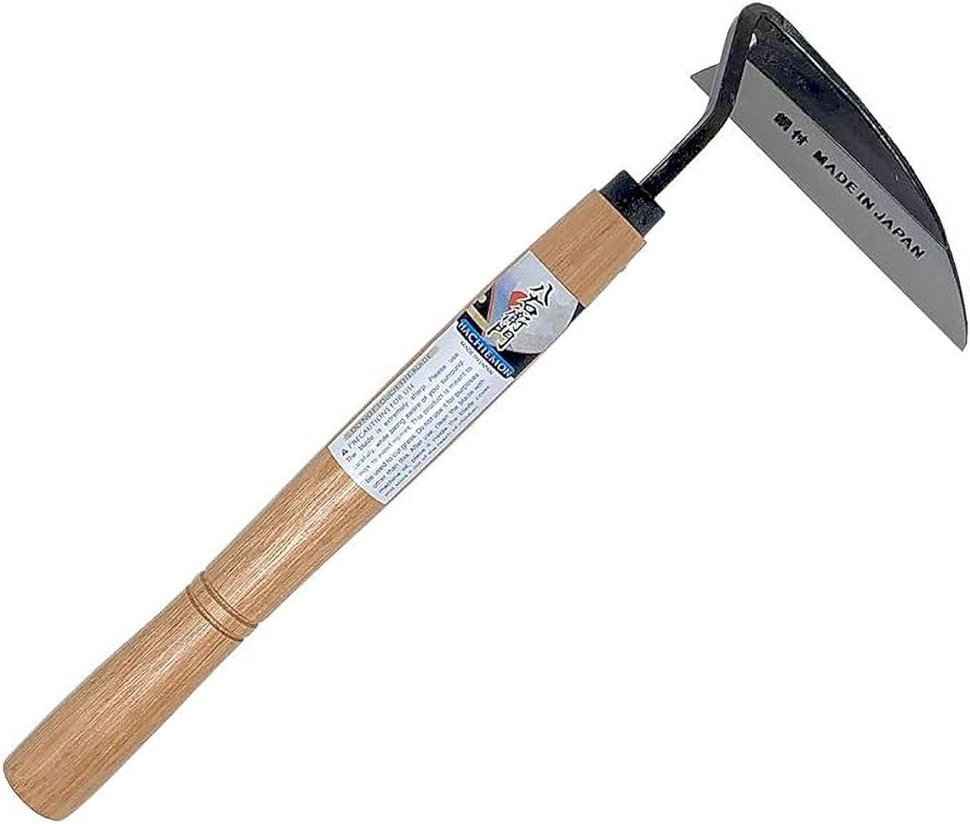 HACHIEMON Japanese Weeding Tool Very Sharp Edge Nejiri Gama Left-Handed ...