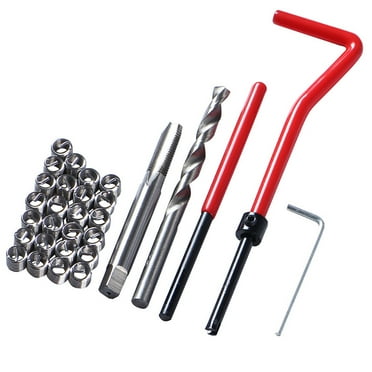 JilgTeok 30X Metric Thread Repair Insert Kit M5 M6 M8 Car Pro Coil Tool ...