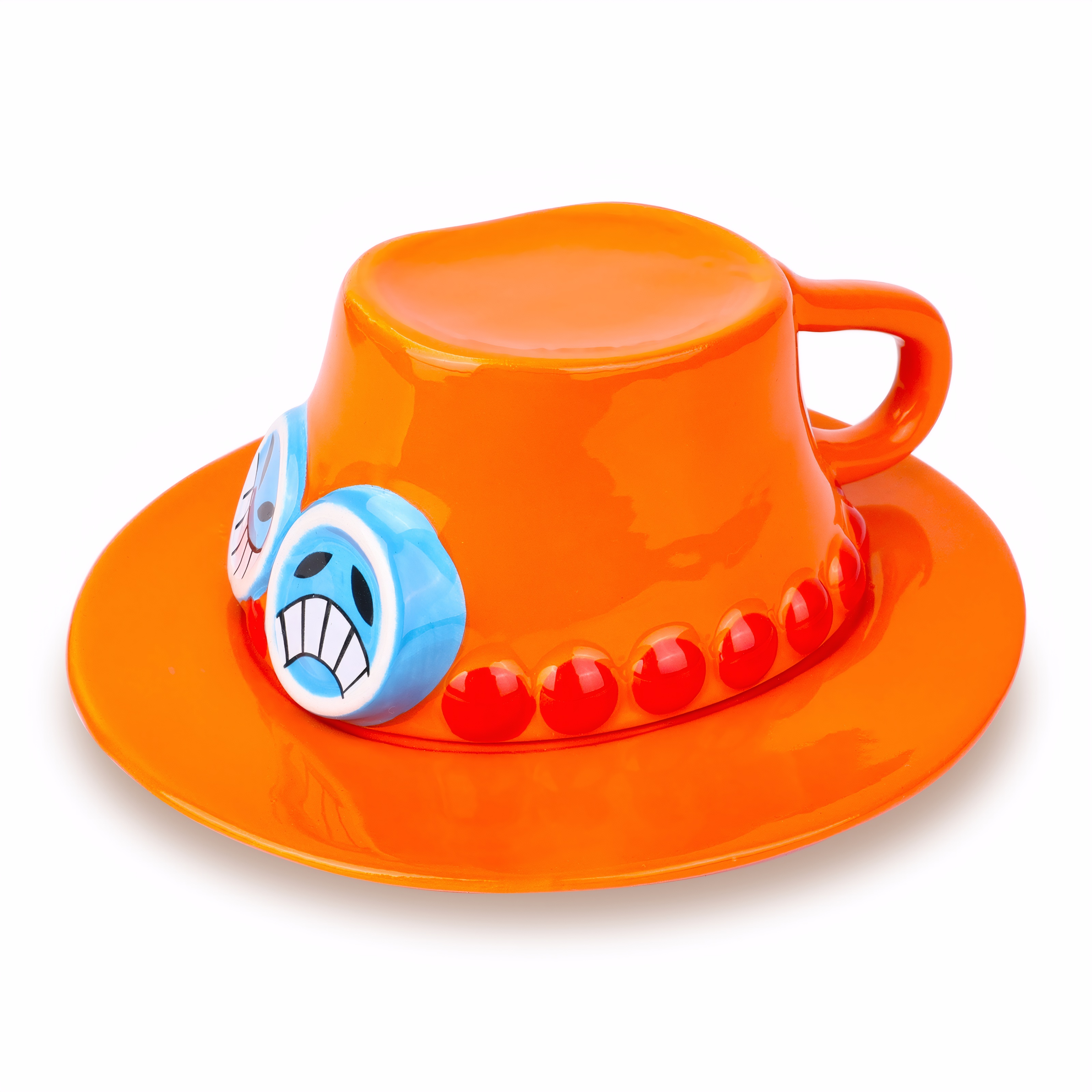 HACOCOLA One Piece Coffee Mugs, Ace Straw Hat Milk Tea Cup Collection ...
