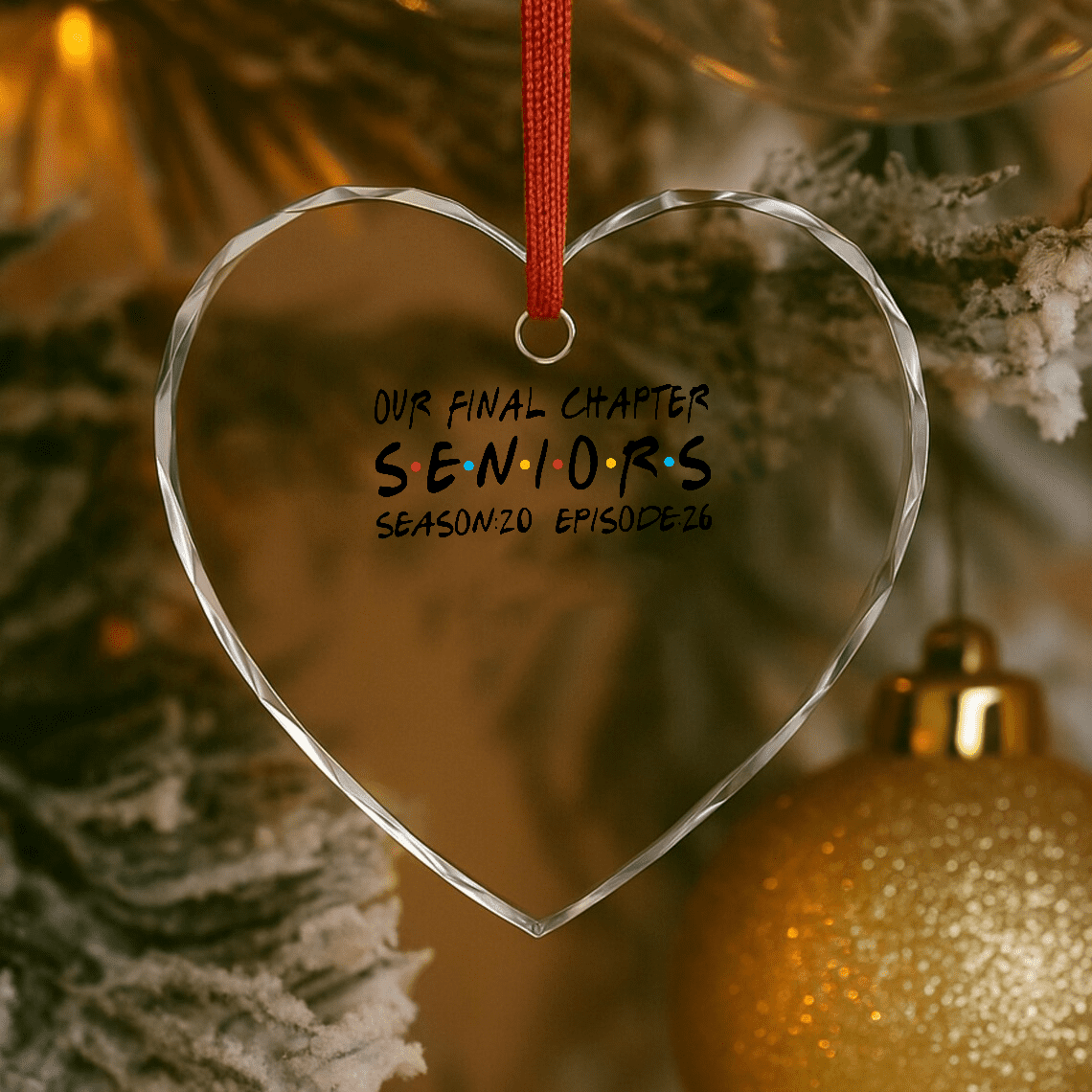 HADO Our Final Chapter Seniors 2026 Ornament, Seniors Season 20 Episode ...